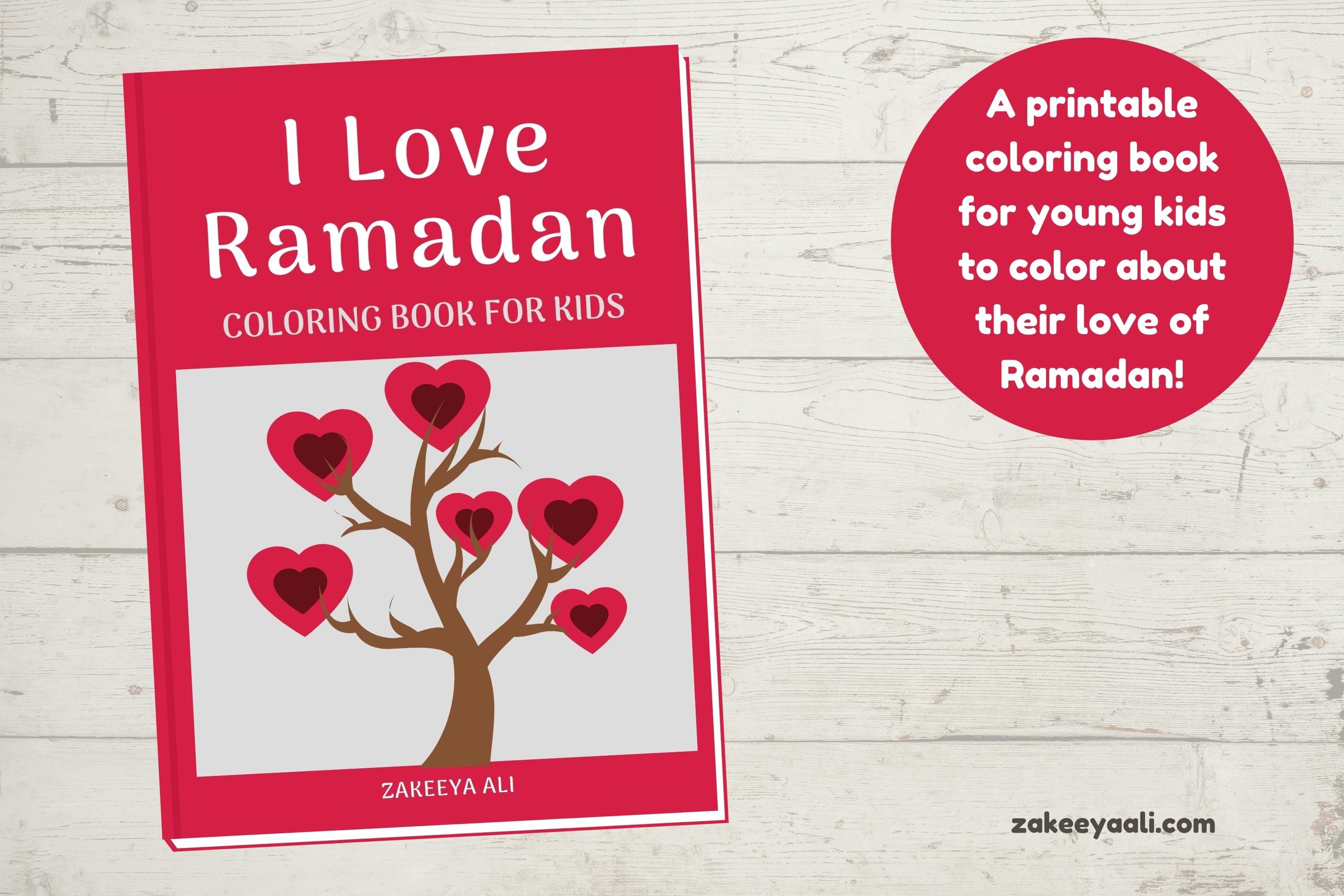 I Love Ramadan Coloring Book For Kids - Payhip