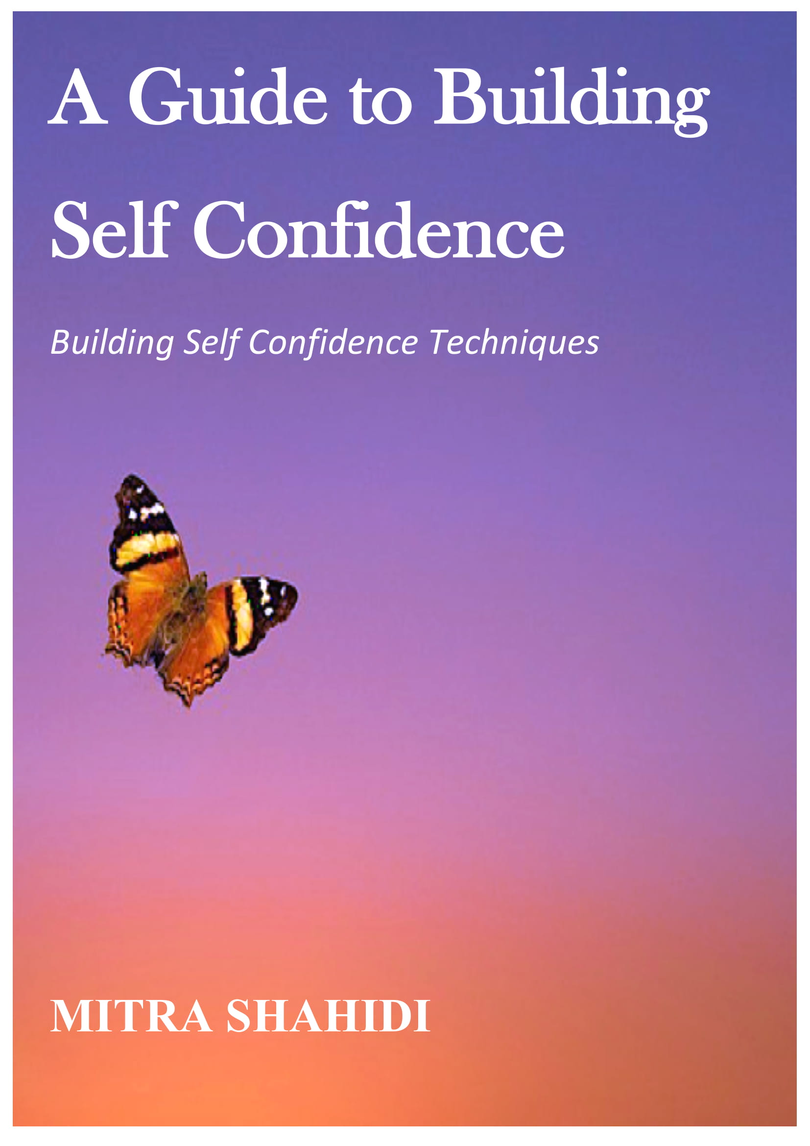 A Guide to Self Confidence - Building Self Confidence Techniques - Payhip