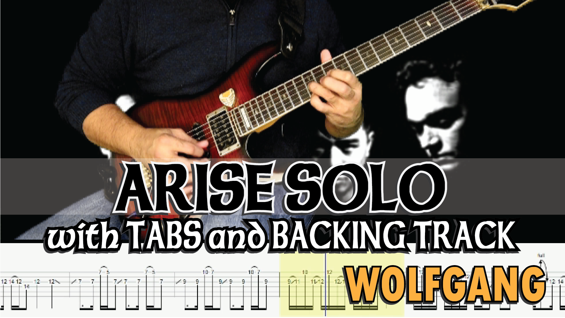 WOLFGANG | ARISE GUITAR SOLO TABS and BACKING TRACK - Payhip