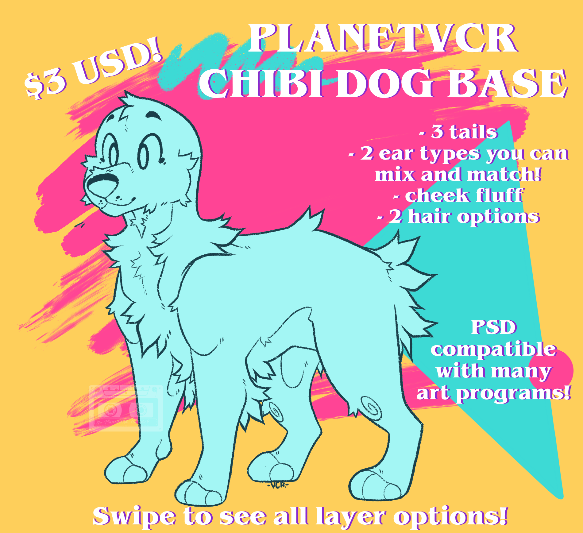 CHIBI CANINE BASE - Payhip