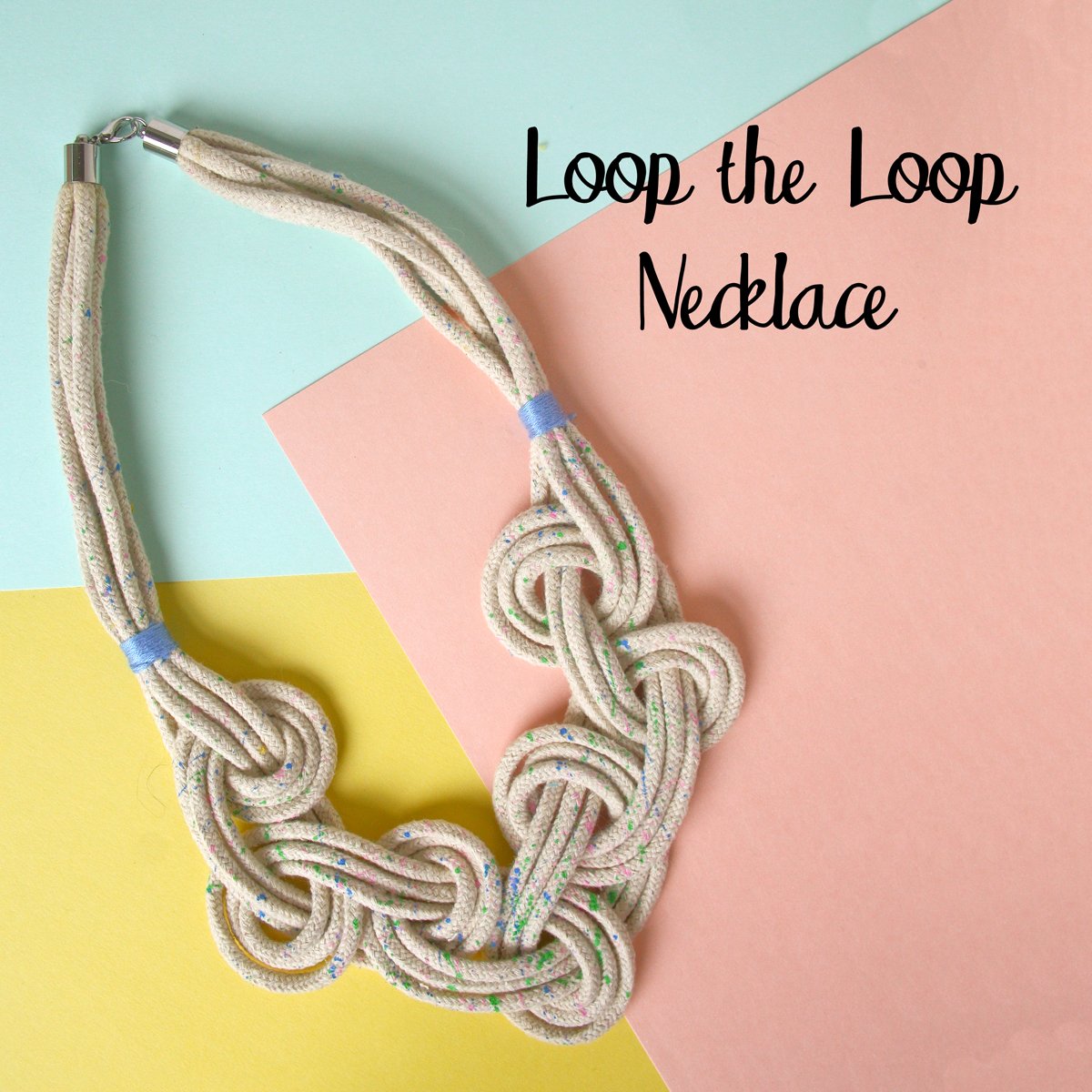 Loop the Loop Macrame Necklace Pattern - Payhip