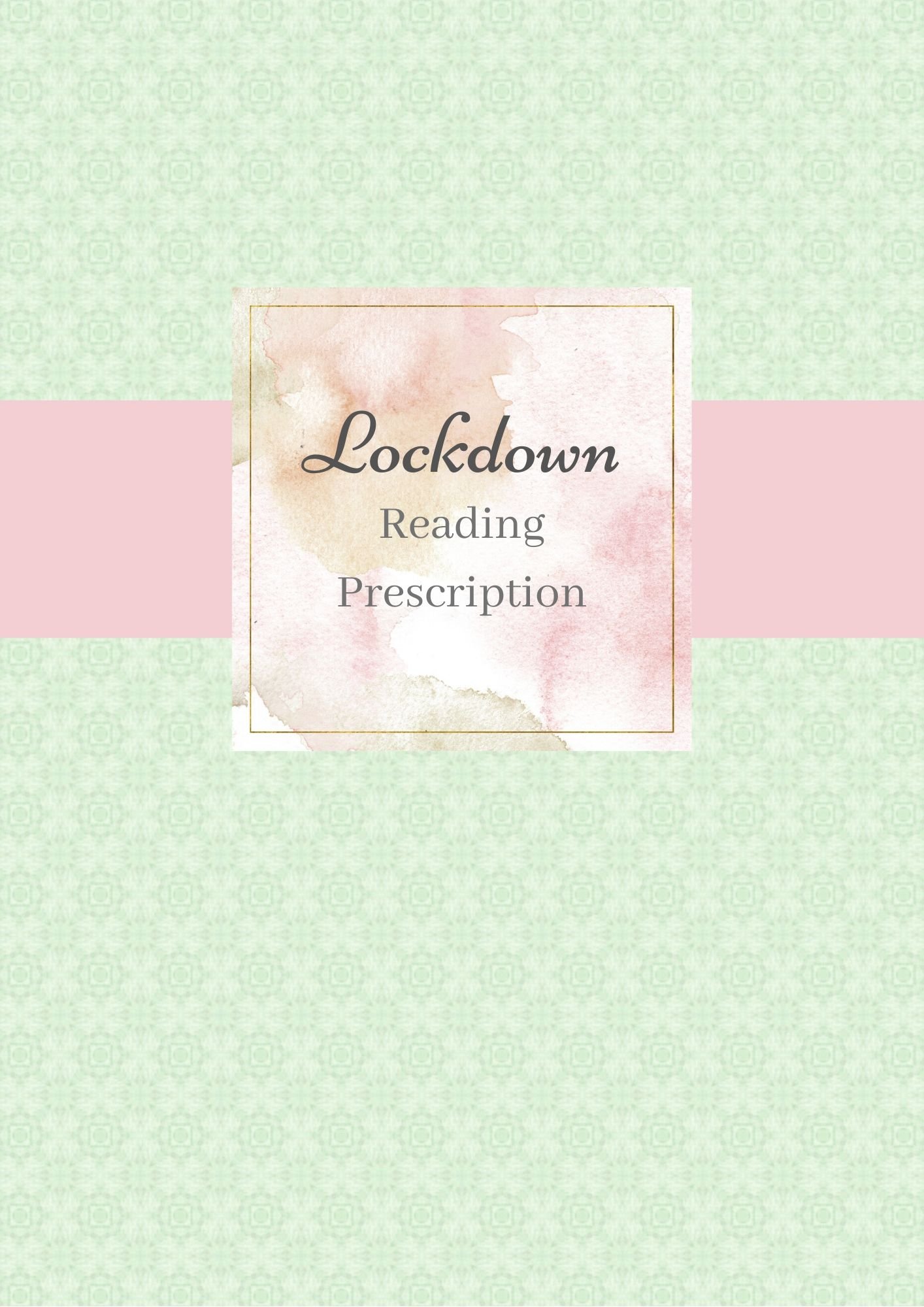 Lockdown Reading Prescription - Payhip