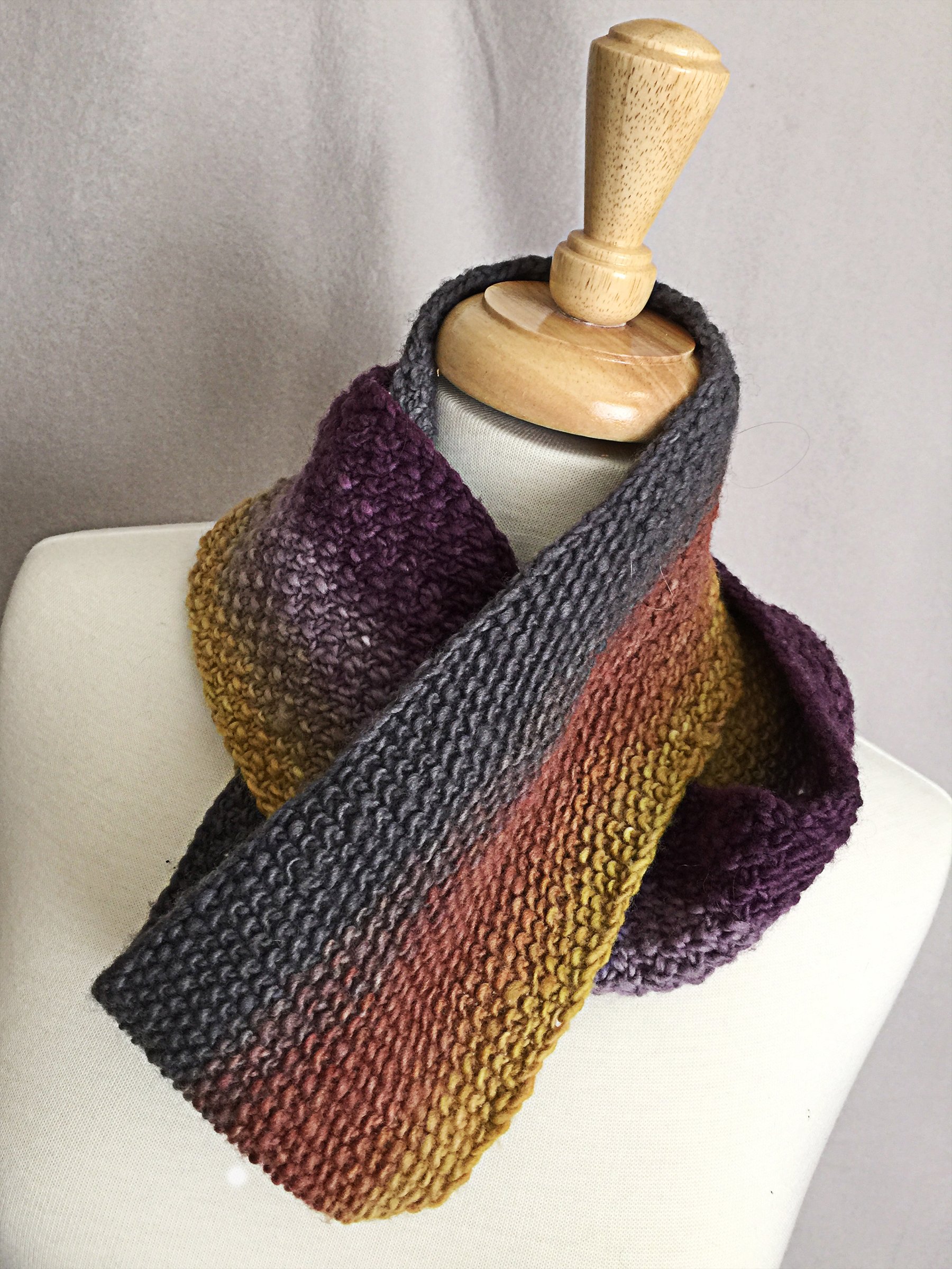 Blue Springs Double Cowl Knitting Pattern