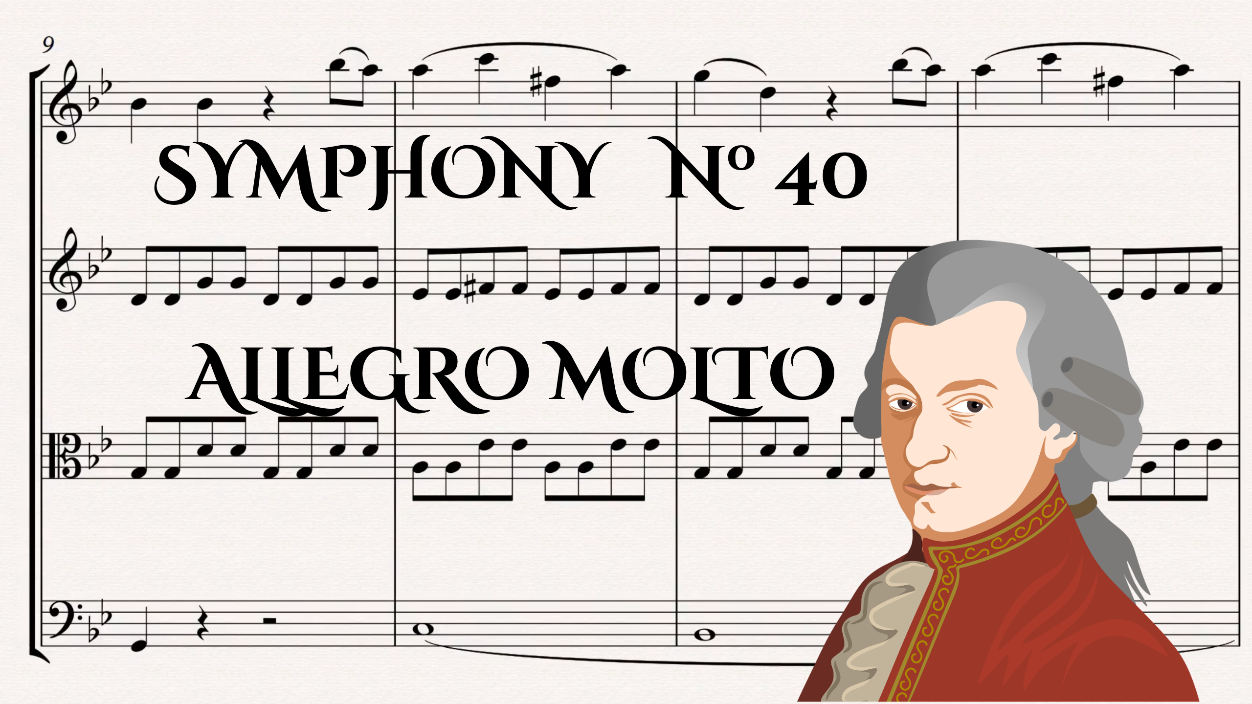 Symphony No. 40 in G minor k. 550 - I. Allegro Molto - W. A. Mozart ...