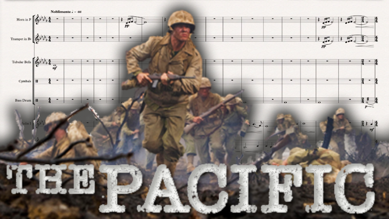 The Pacific (main Title) - H. Zimmer - For String Quartet (Full Score ...