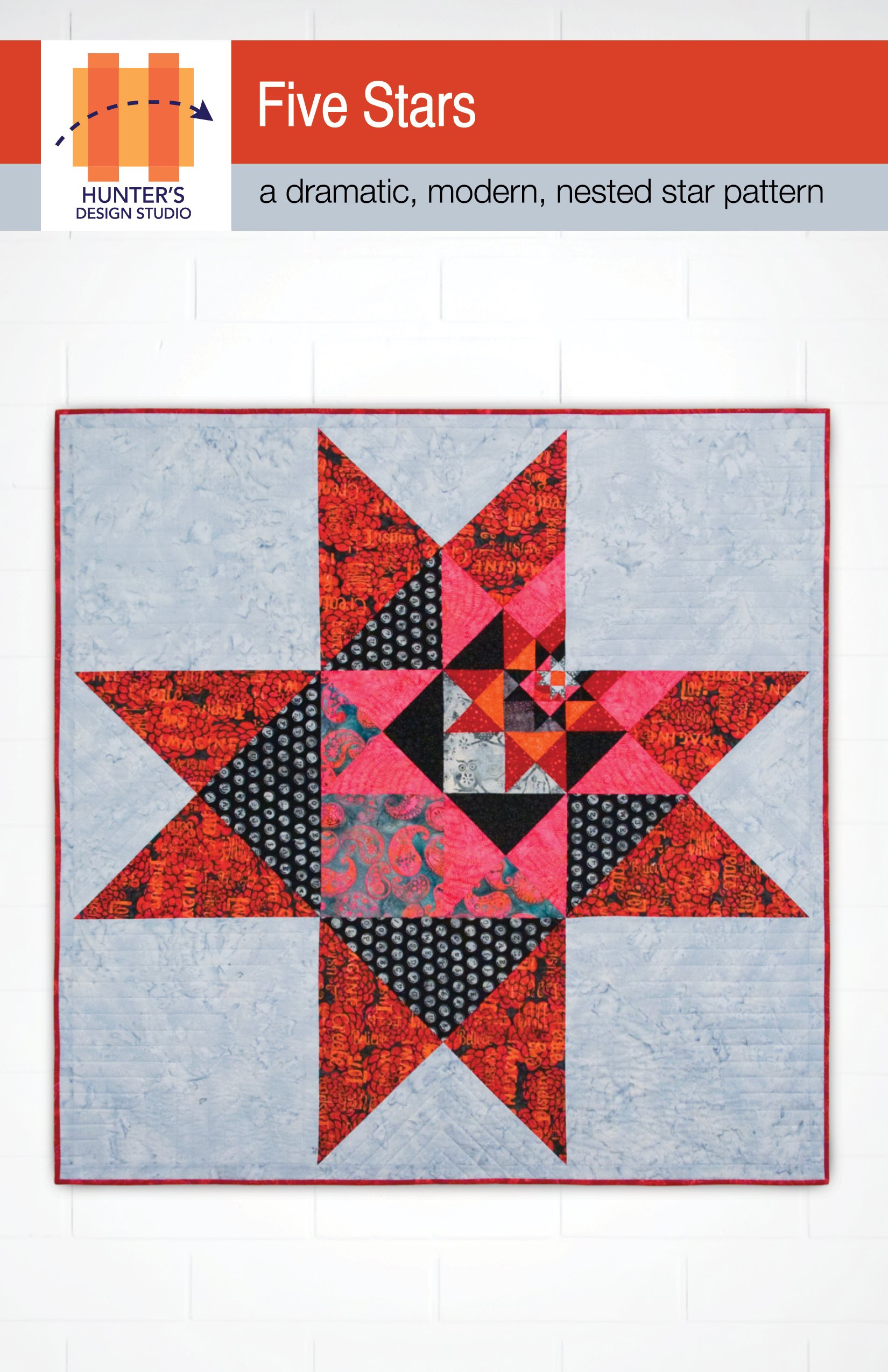 Five Stars - PDF quilt pattern - Payhip