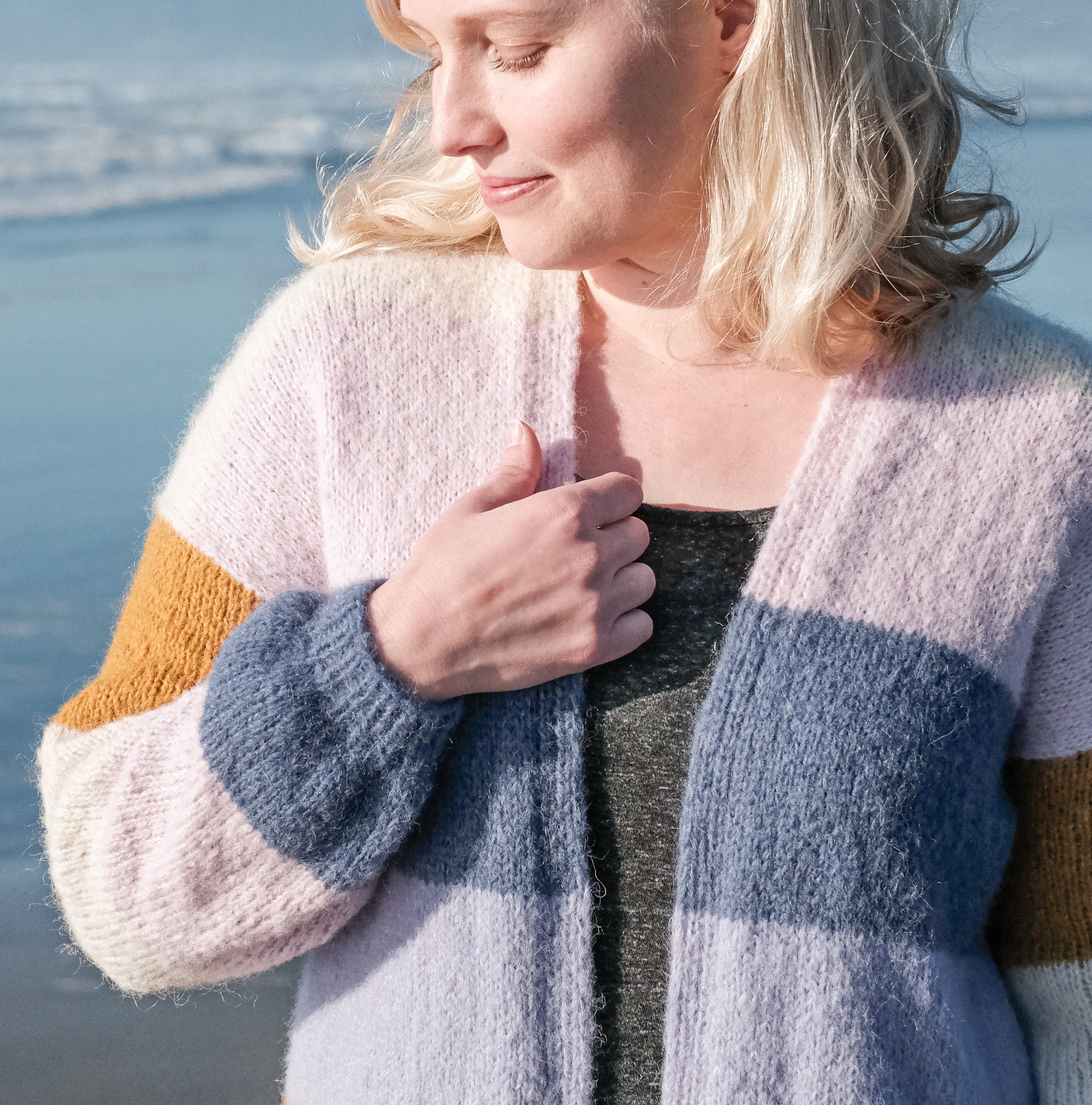 Colorblock Cardigan - Payhip