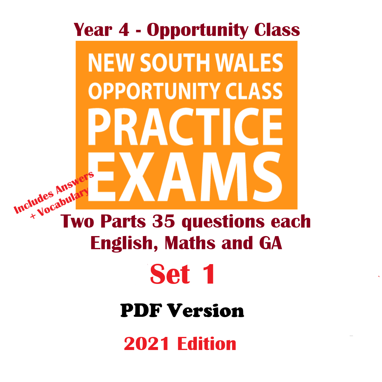 Brainy Child - Year 4 Opportunity Class (OC) Practice Test Question ...