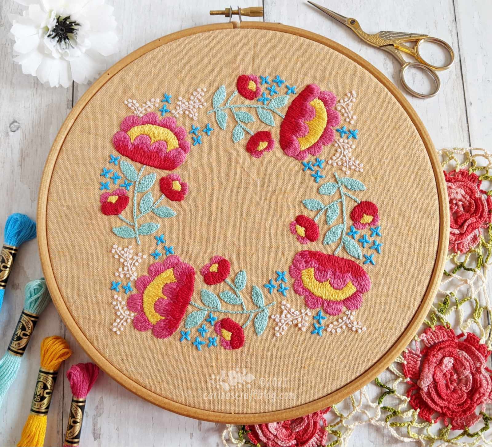 Scandi Tree of Life Embroidery Pattern PDF - Payhip