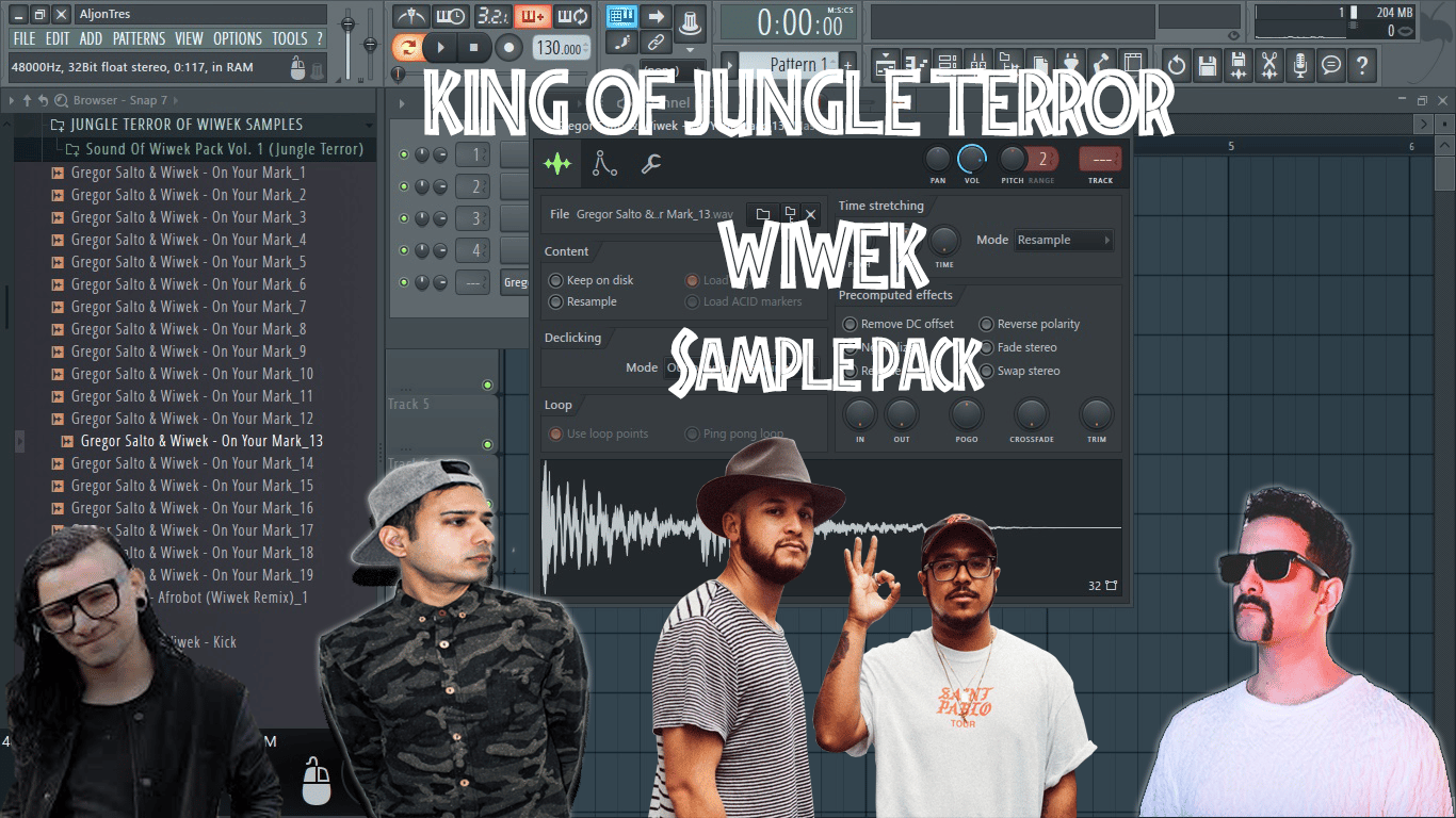 Wiwek of Jungle Terror Vol.1 Sample Pack (Samples & Loops) - Payhip