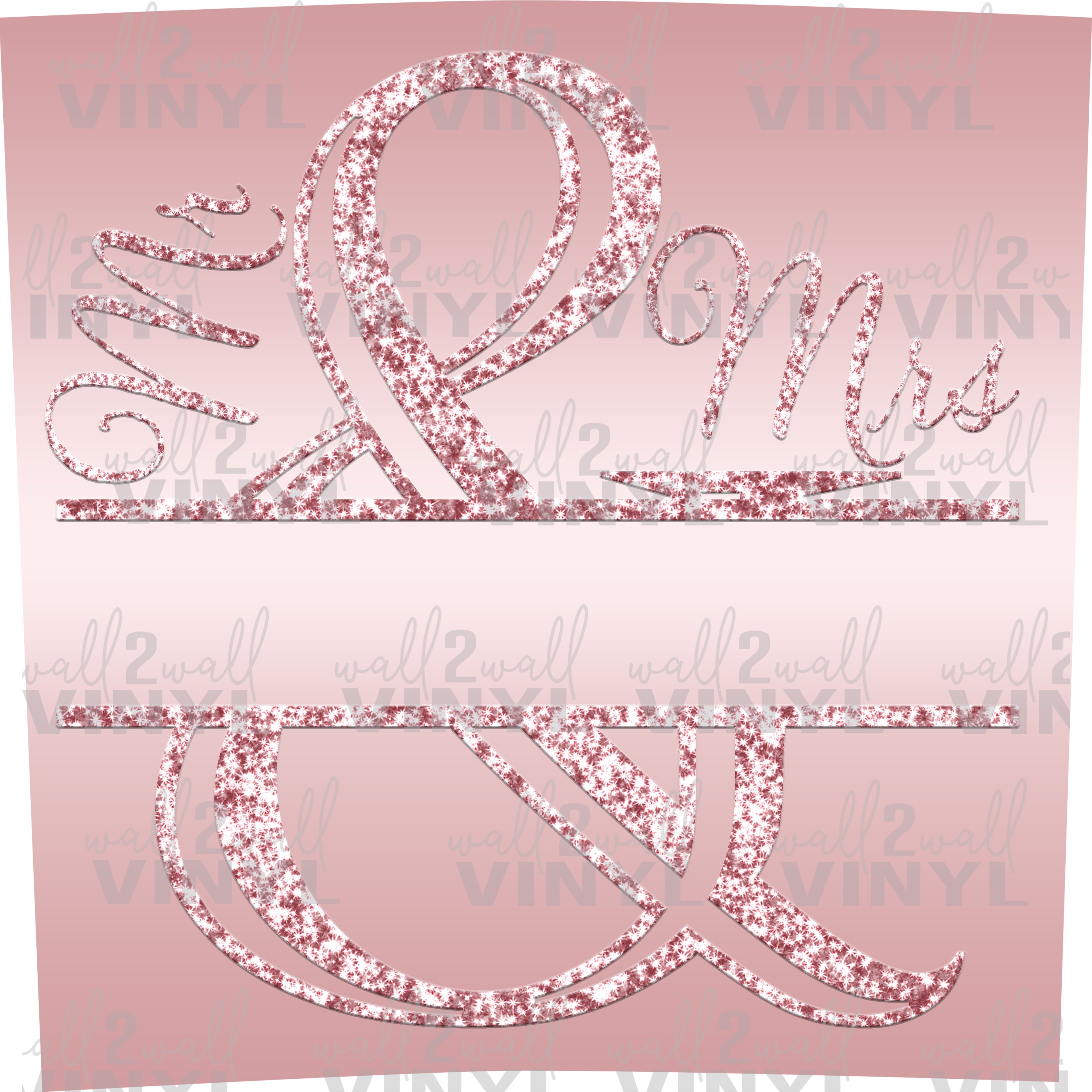 MR AND MRS ROSE GOLD DESIGN SET - Payhip