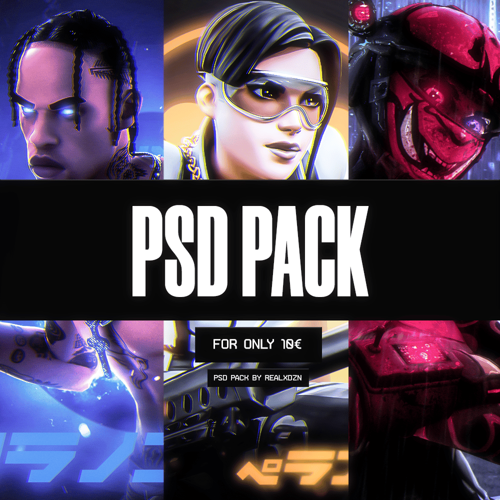 5 Header PSD Fortnite - Payhip