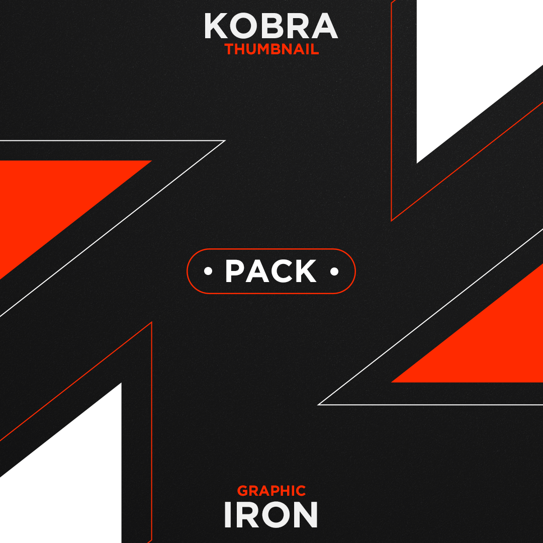 KobraxIron Thumbnail Gfx Pack - Payhip