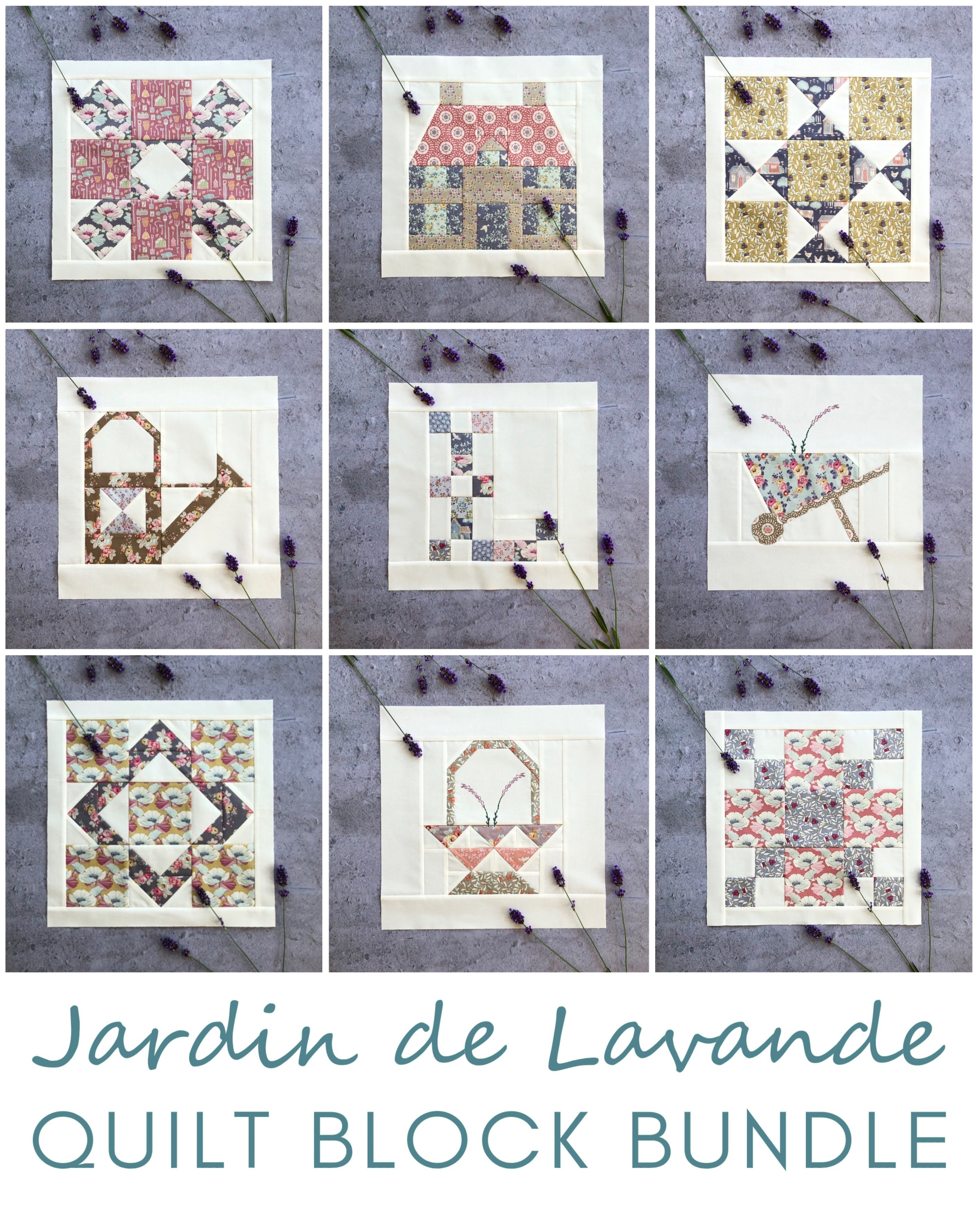 Jardin de Lavande PDF Pattern Bundle - Payhip