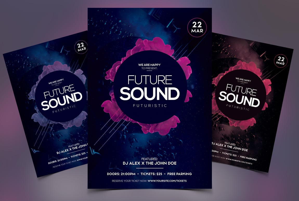 Event Flyer Template| Club Flyers| PSD Template - Payhip