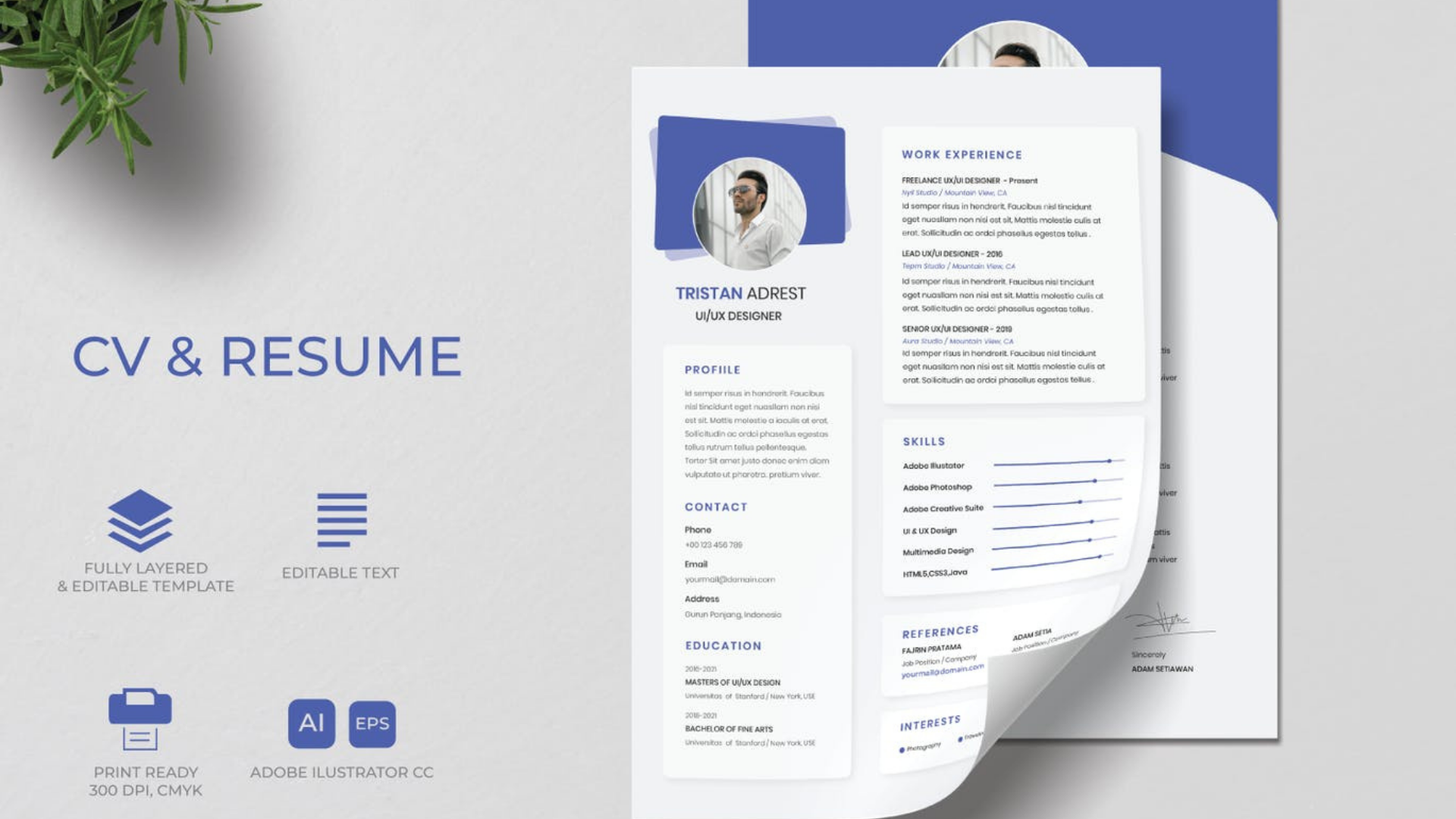 Resume & CV Template - Payhip