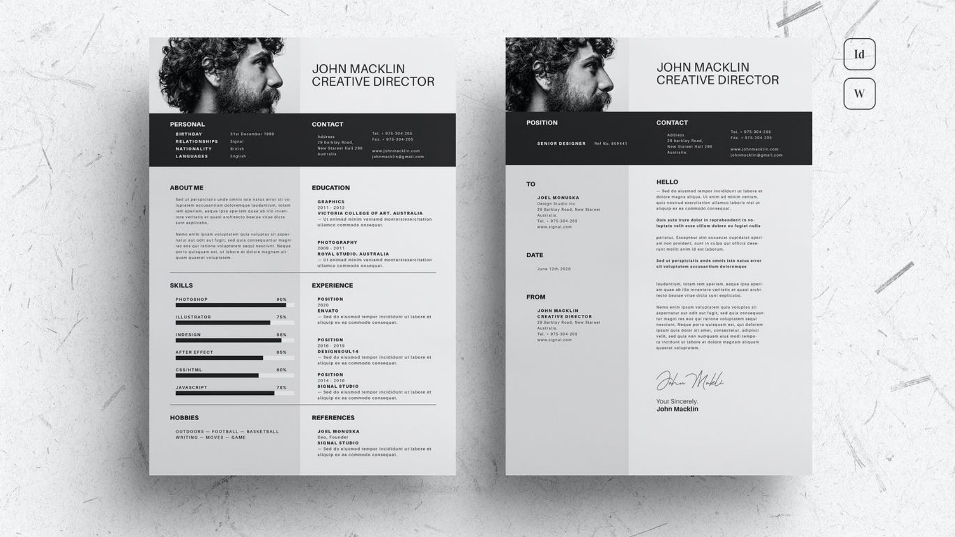CV Resume Template - Payhip
