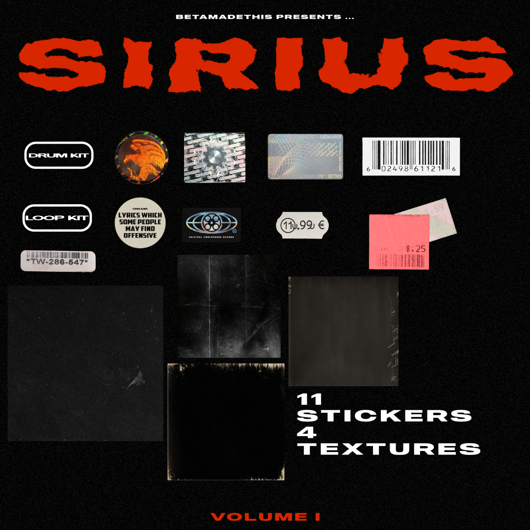 SIRIUS ( STICKER LIBRARY ) - Payhip