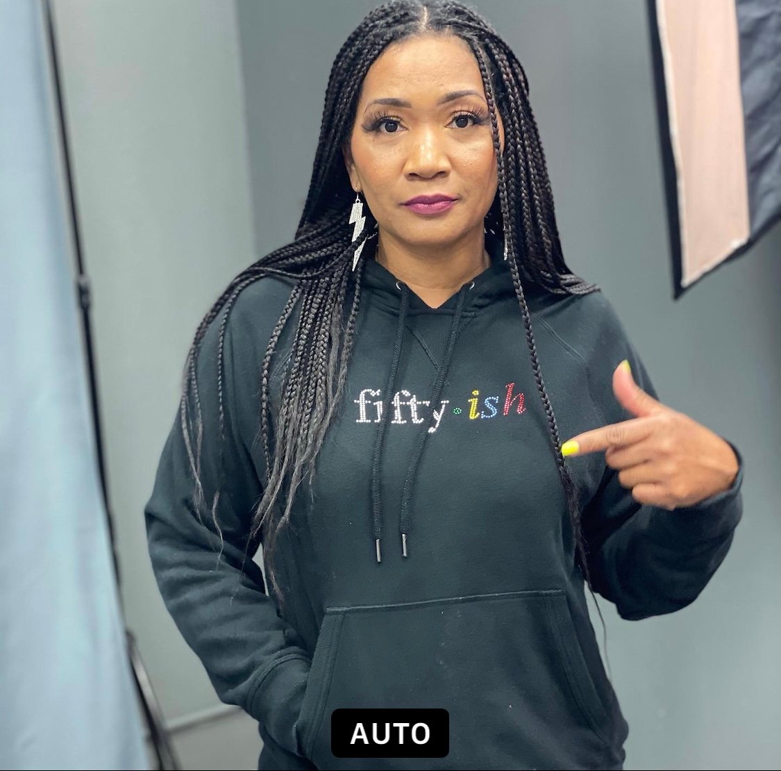 Black fiftyish hoodie - Payhip