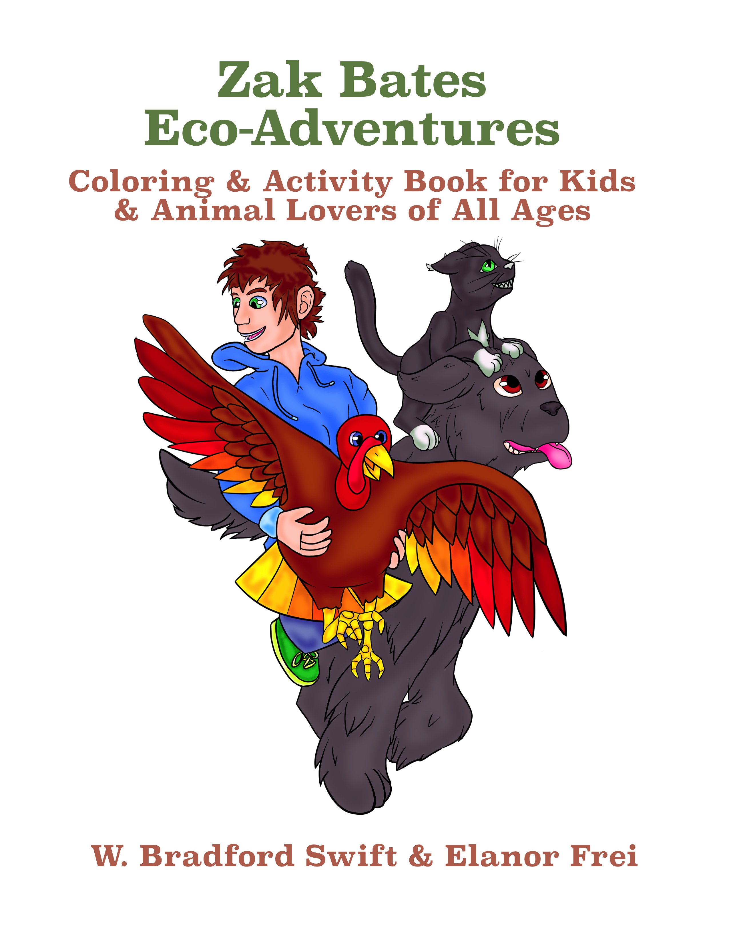 (PDF) Zak Bates Eco-Adventures Coloring & Activity Book: For Kids ...