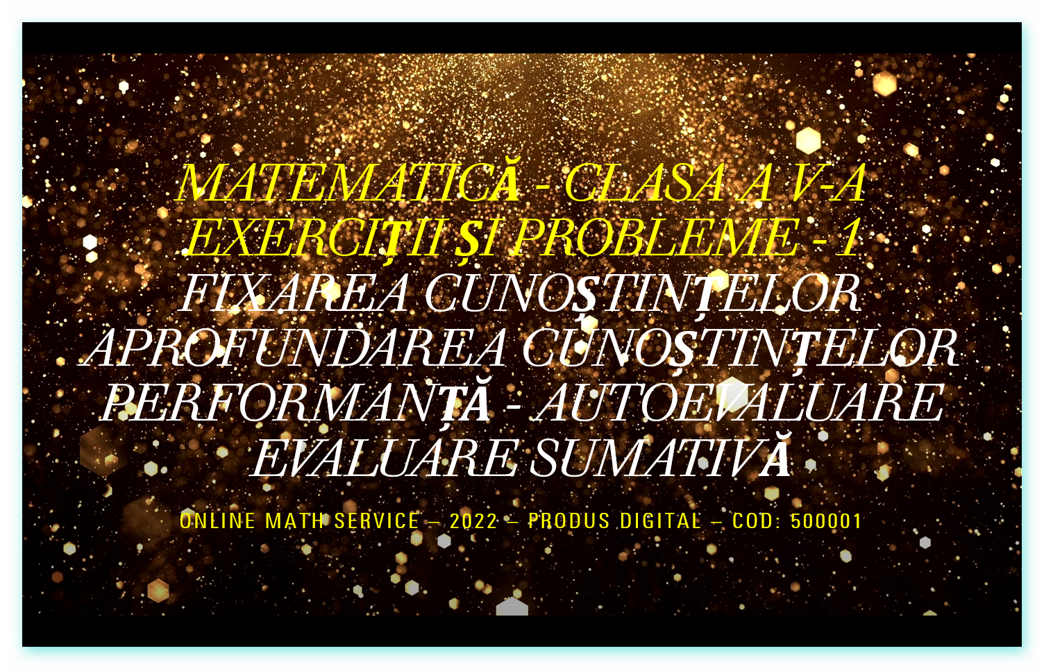 MATEMATICA - CLASA A V-A - EXERCIȚII ȘI PROBLEME - 1 - varianta fișier ...