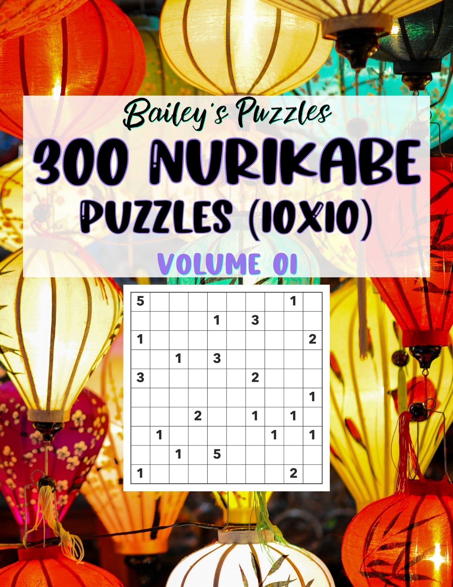 300 NURIKABE Puzzles (10x10) - Payhip