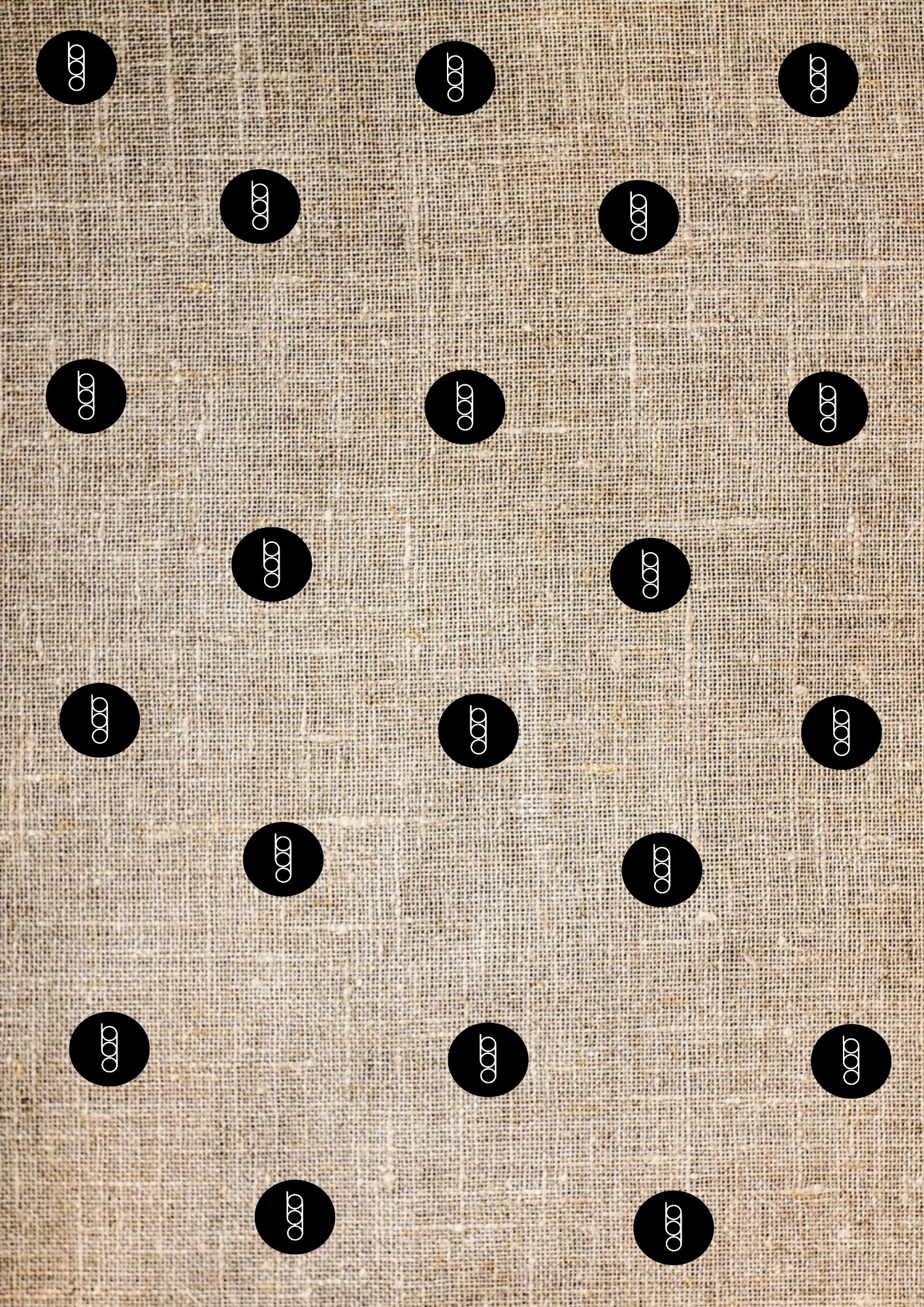 Natural Linen Faux Texture Backing Paper PDF Digital Download