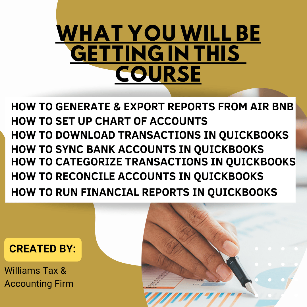QuickBooks Bookkeeping Training for Air BnB Hosts - Payhip
