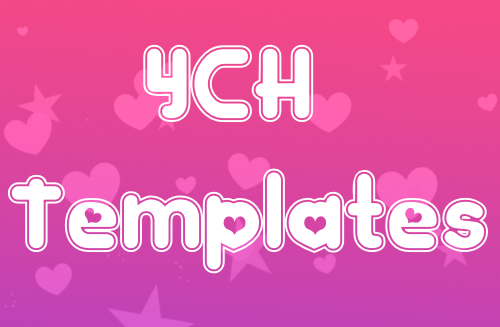 HeartEsart - ♡ YCH Templates ♡ - Payhip