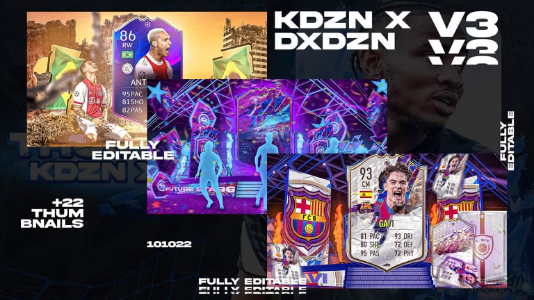 22 THUMBNAIL TEMPLATES |FIFA 22| [KDZNxDXDZN] - Payhip
