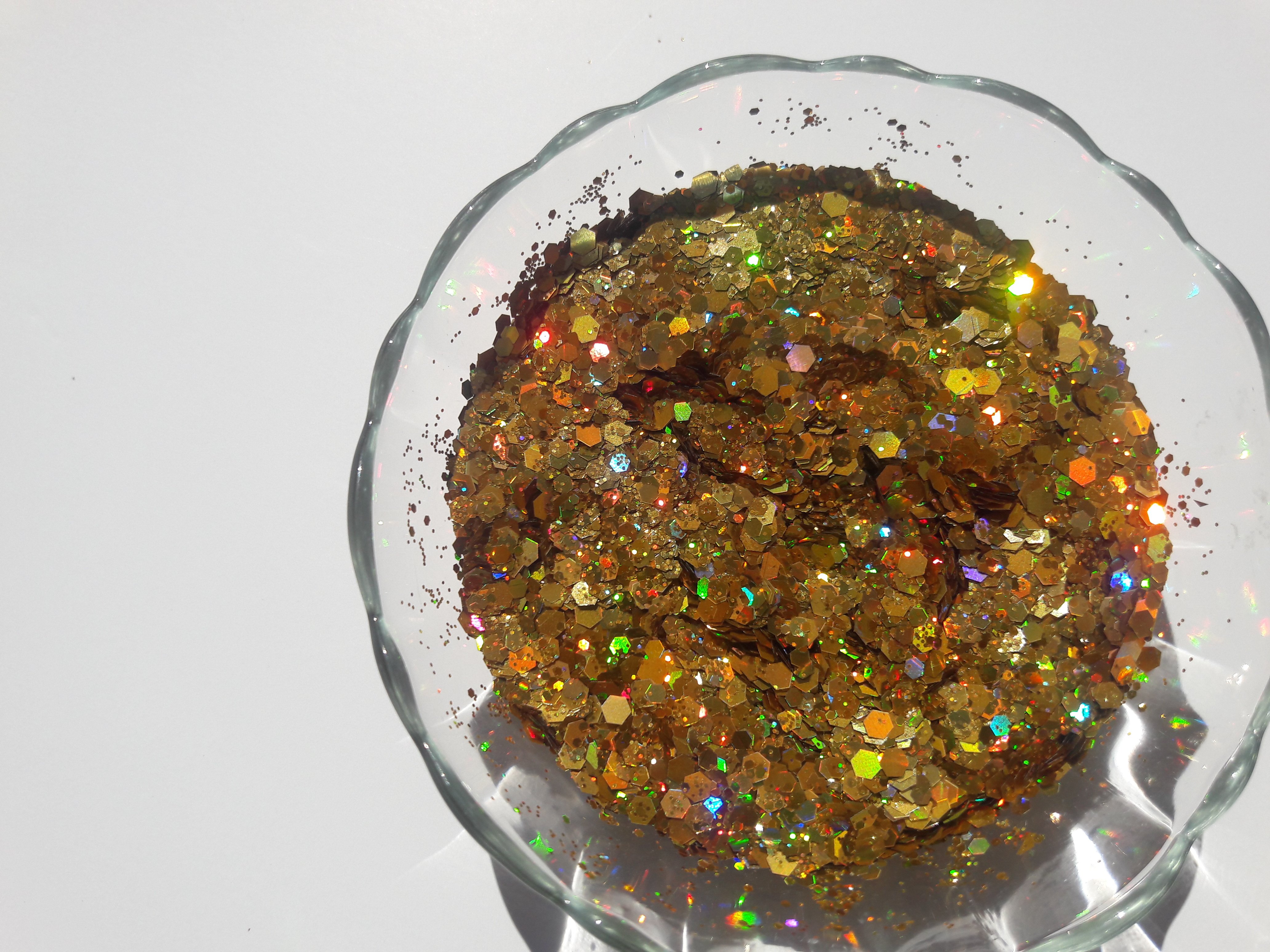 Spanish Oro Holographic Glitter - Payhip