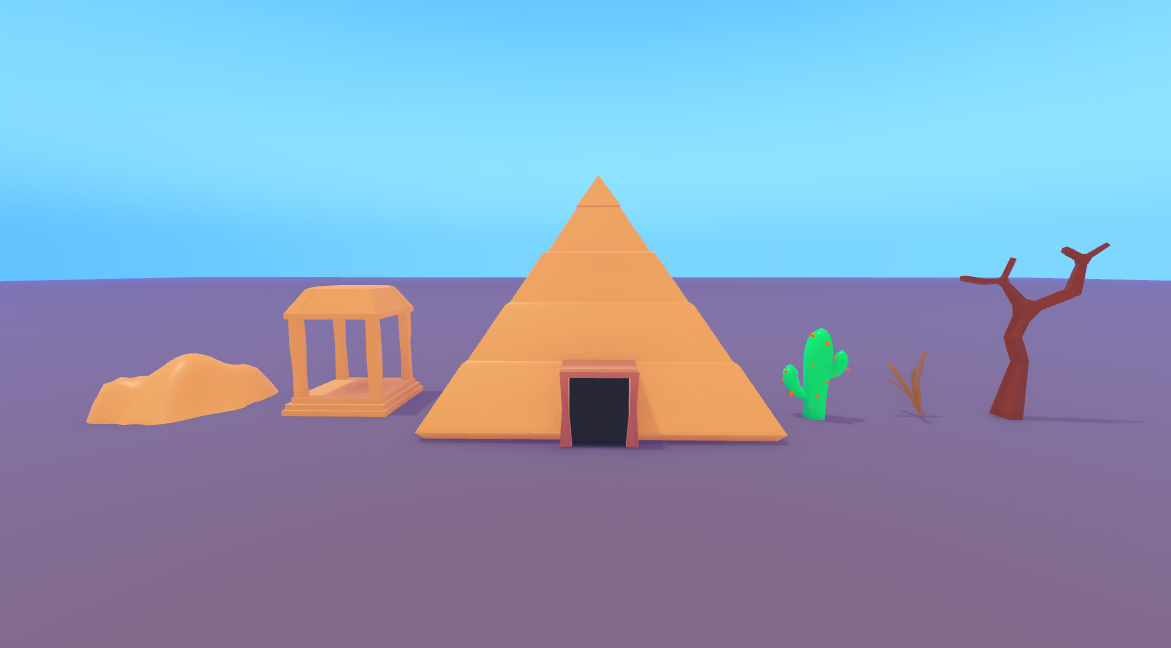 Low-poly Desert Pack - Payhip