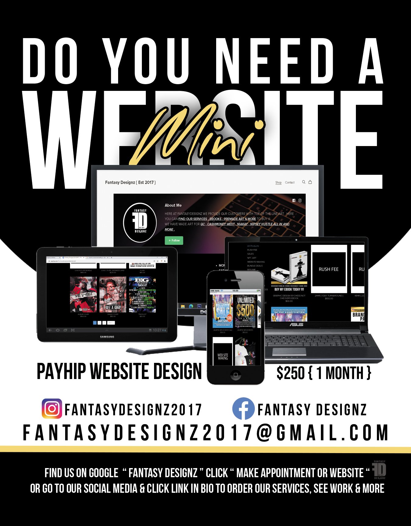 MINI WEBSITE MAKING - Payhip