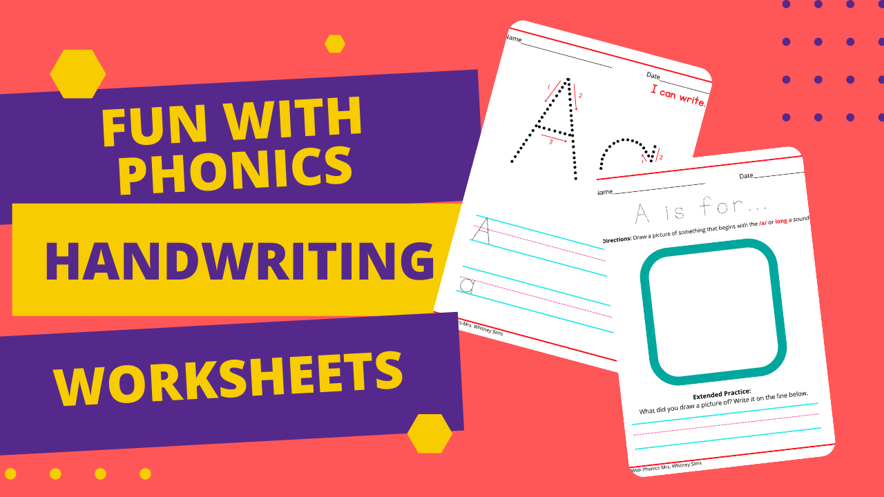 Fun With Phonics Handwriting Practice (Bundle) - Payhip