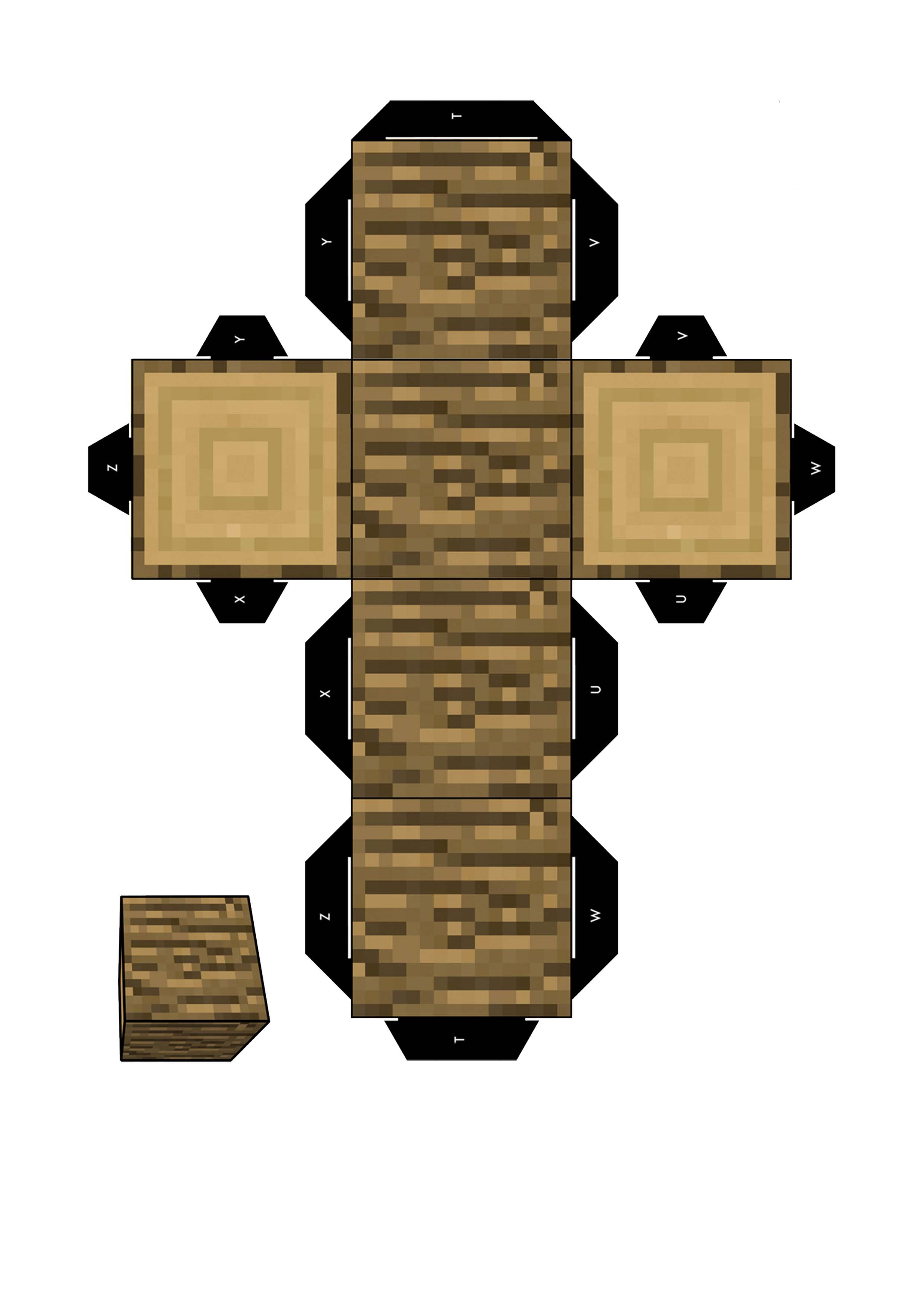 Cubeecraft Log Block JPG PSD PDF STUDIO - Payhip