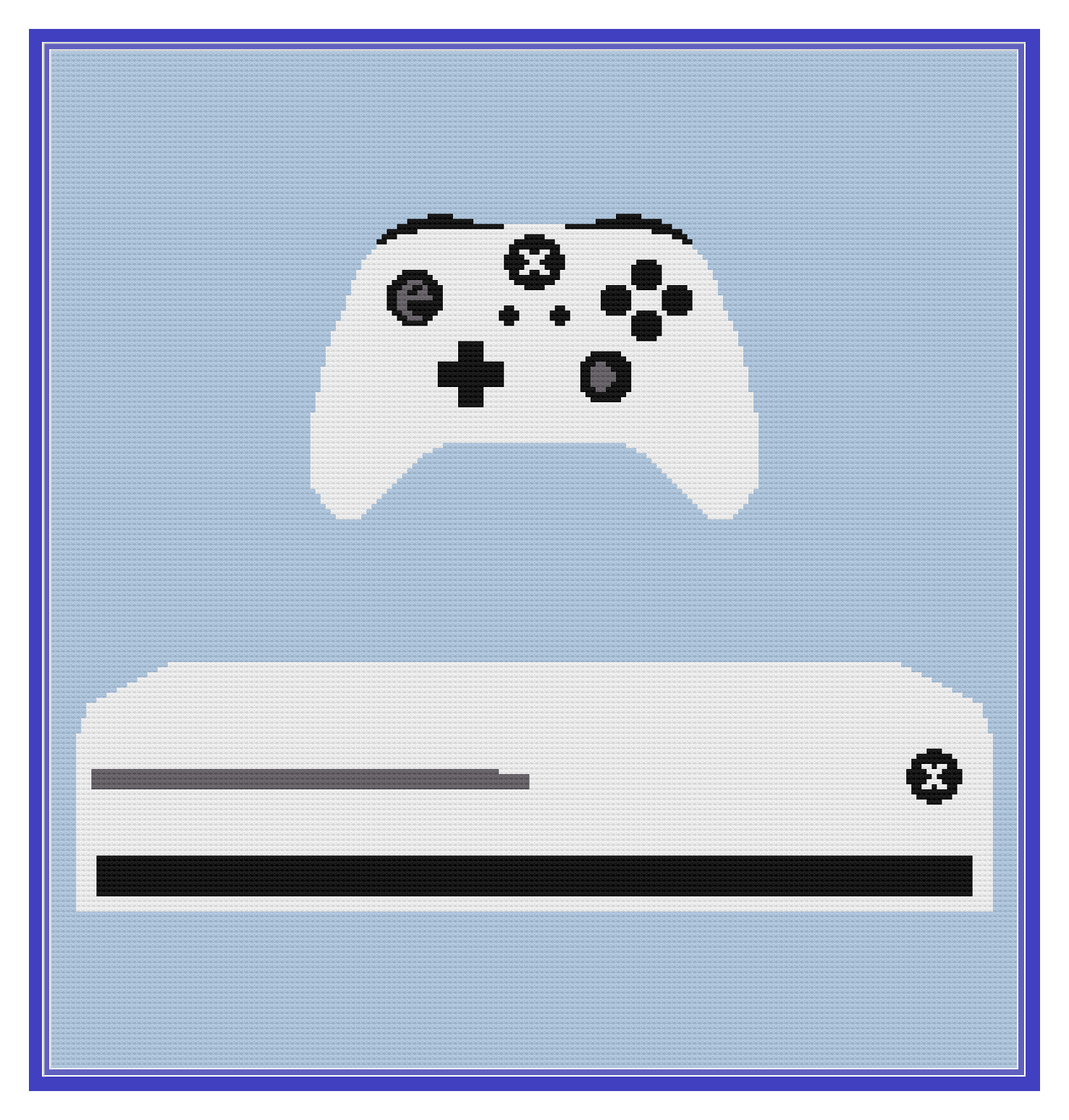 Xbox Controller Pixel Art