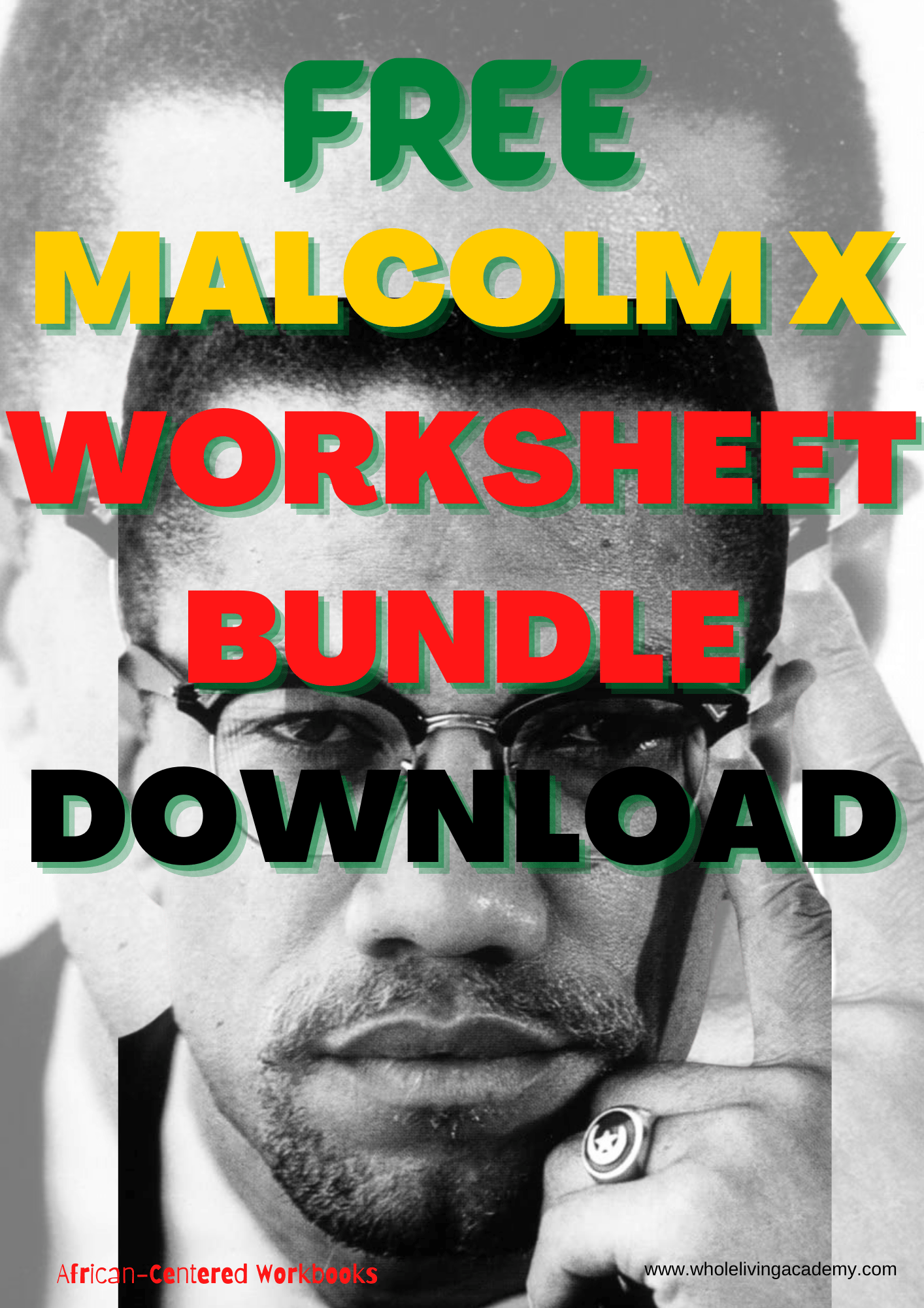 FREE Malcolm X Worksheet Bundle - Payhip