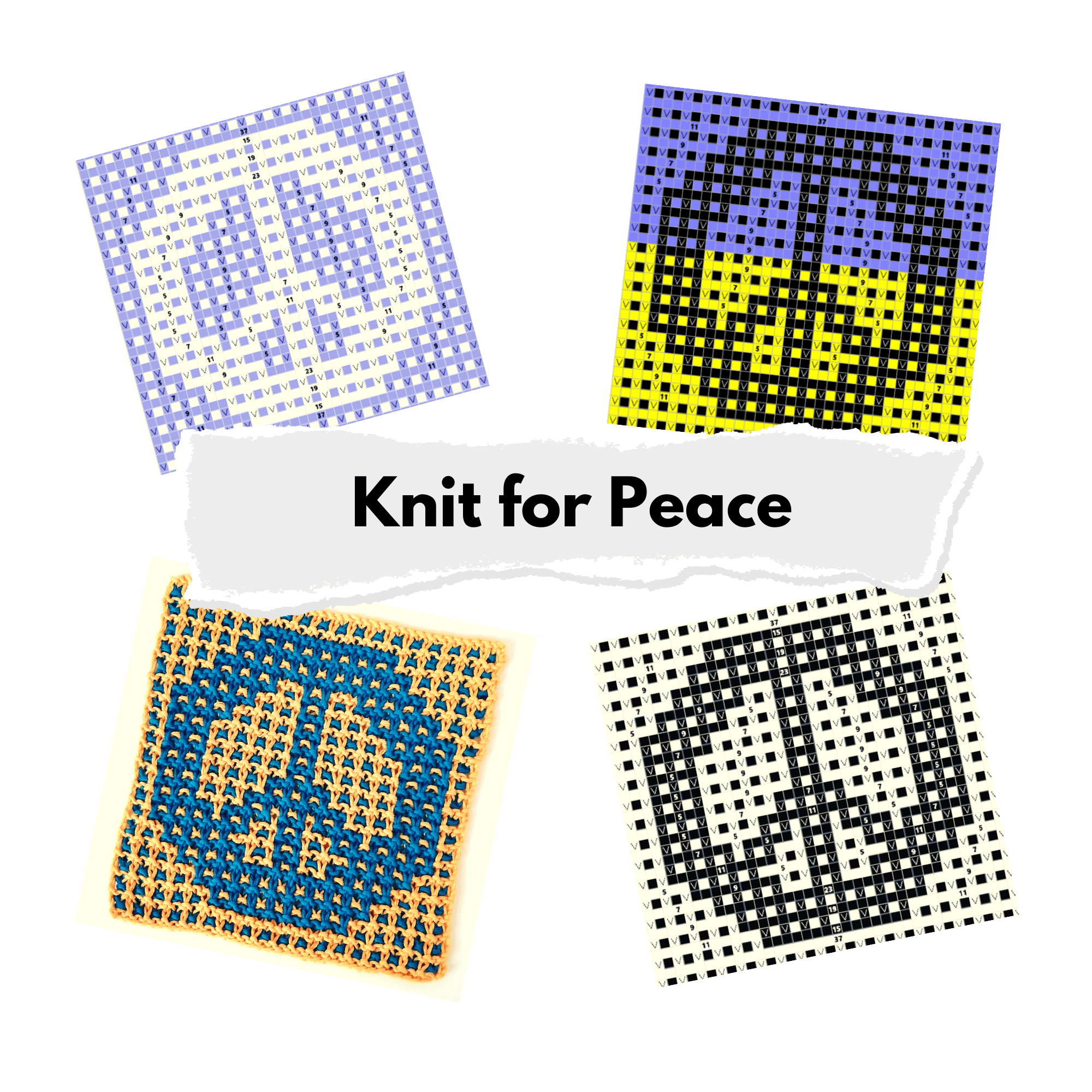 Knit for Peace - PDF knitting pattern - Payhip