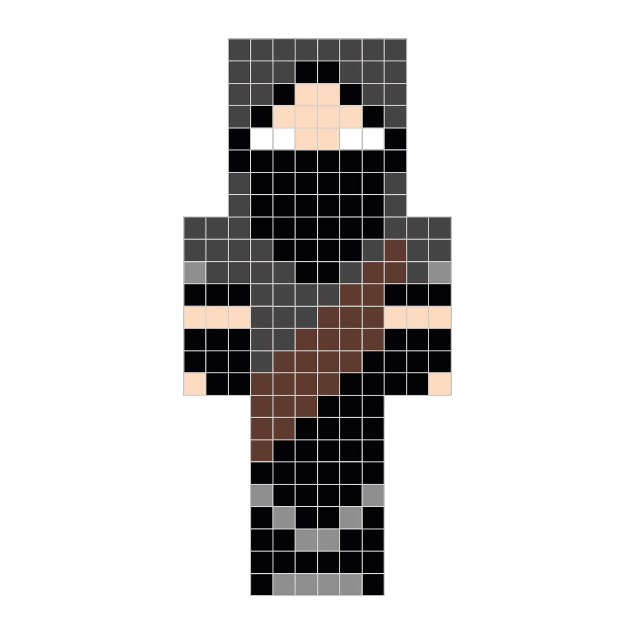 Pixel Minecraft à reproduire, Print format A4 - Payhip