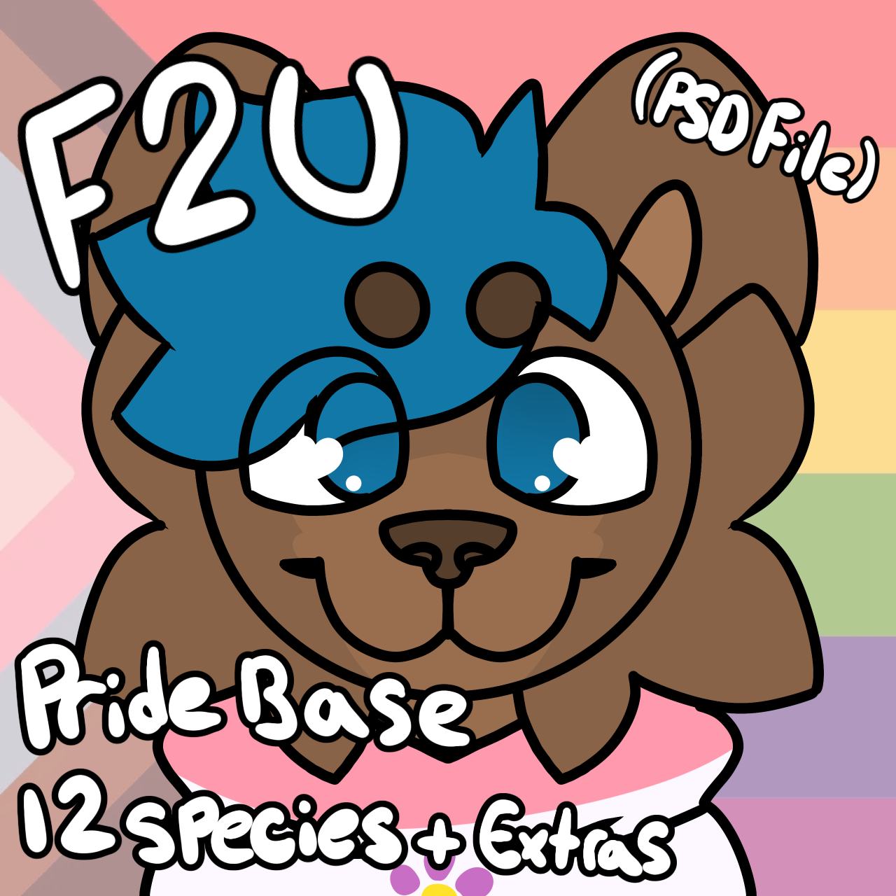 F2U Pride Base - Multiple Species - Payhip