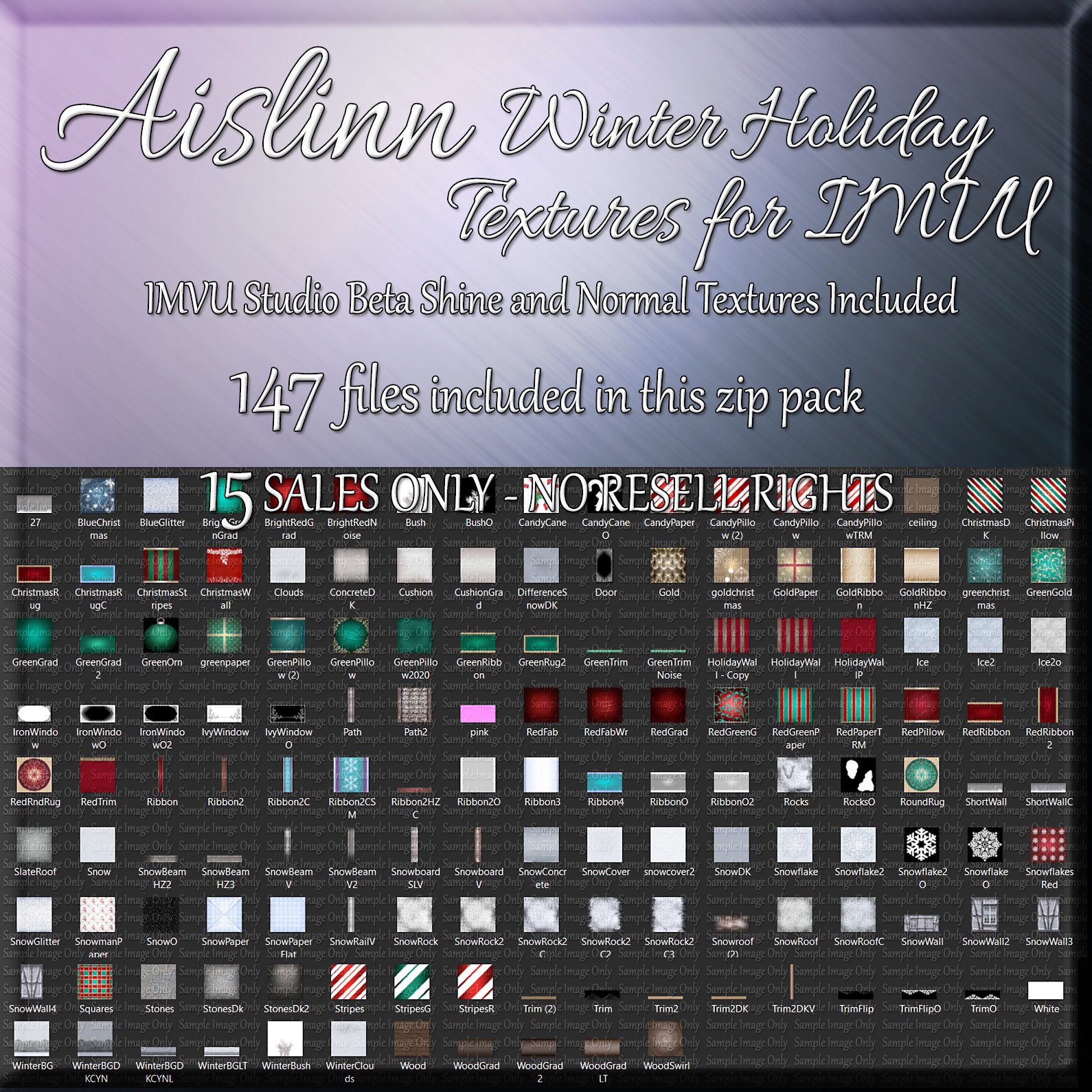 Winter Holidays IMVU Room Textures by Aislinn - Payhip
