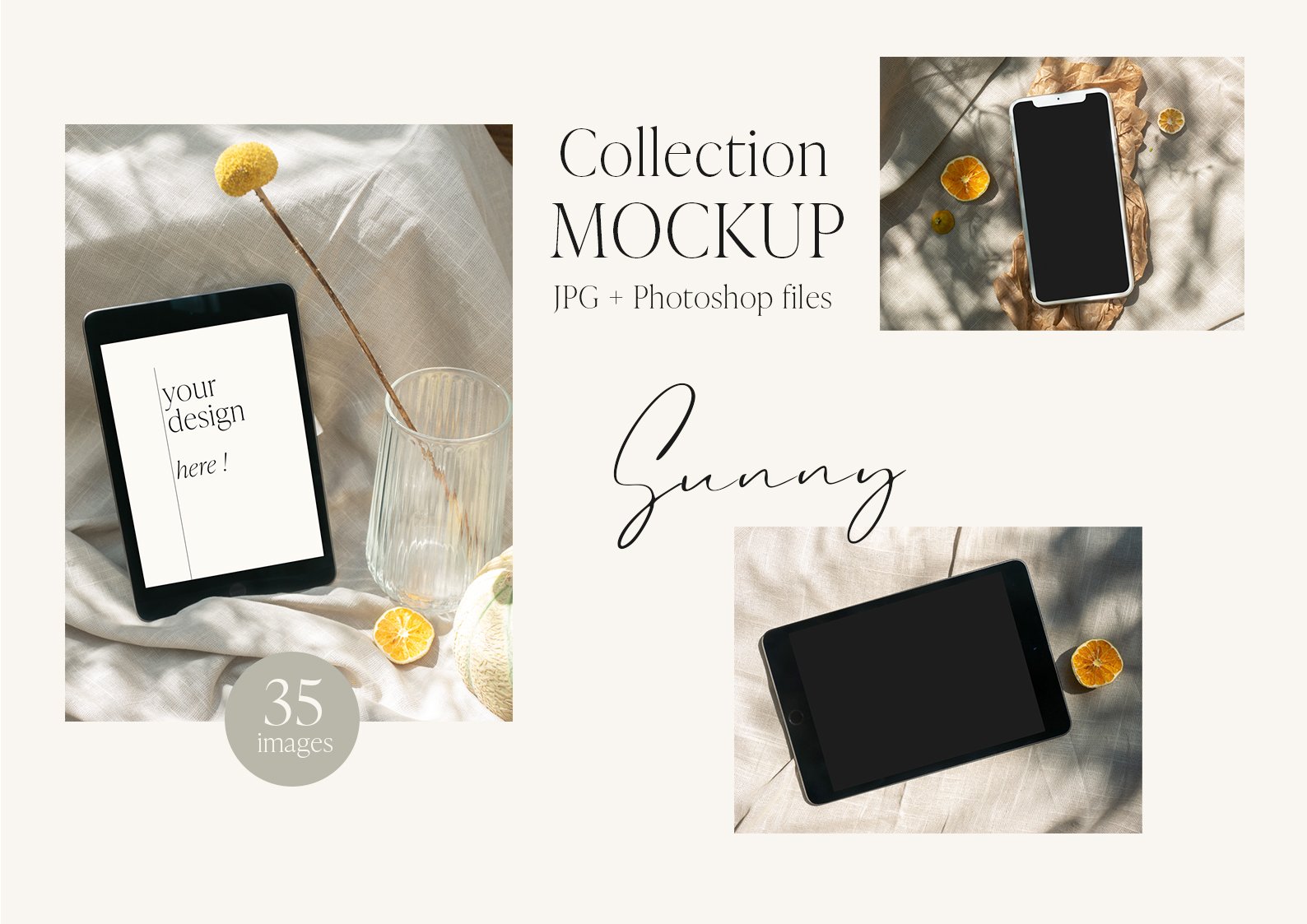 Sunny Collection - Big Mockup Bundle - Payhip