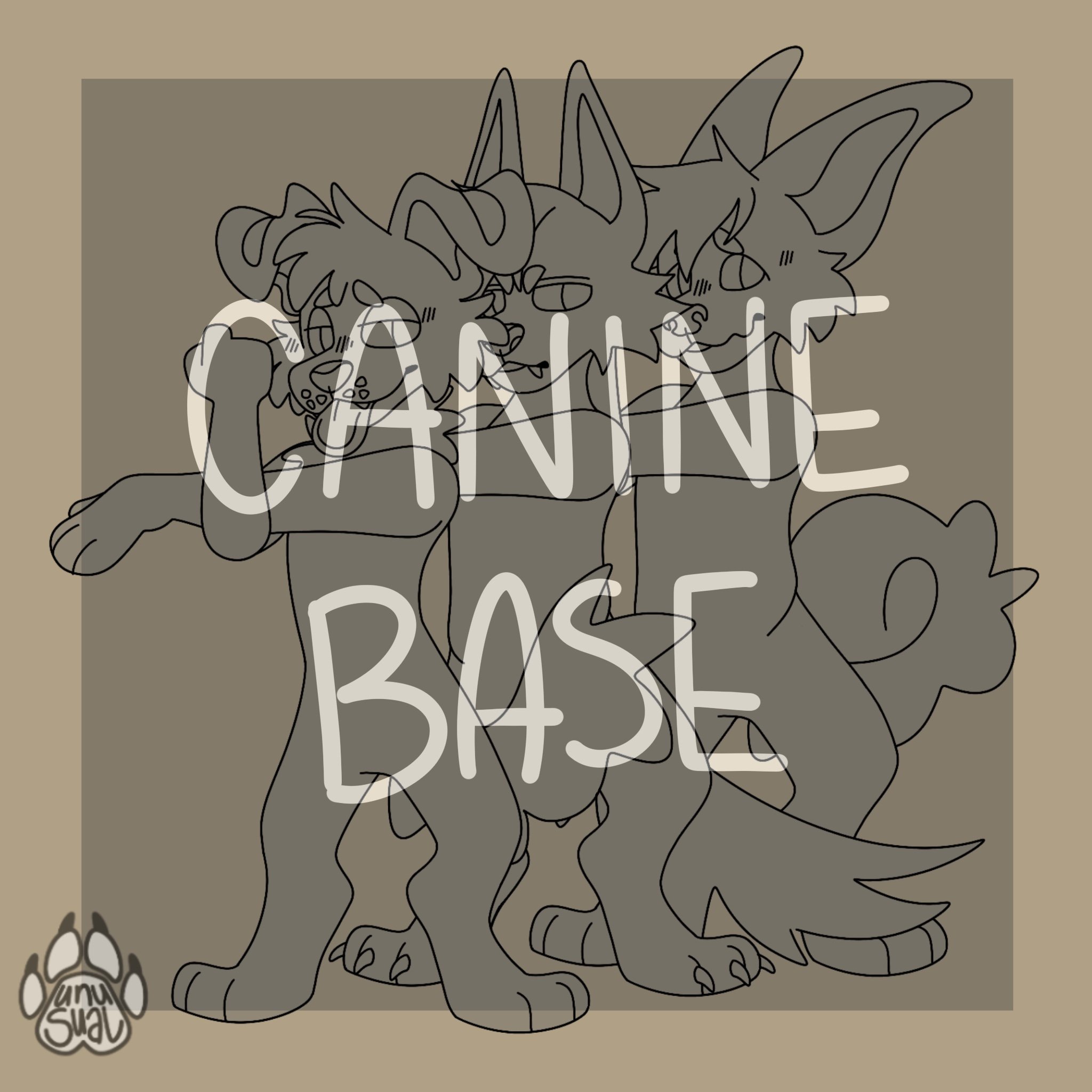 Anthro Canine Base! - Payhip