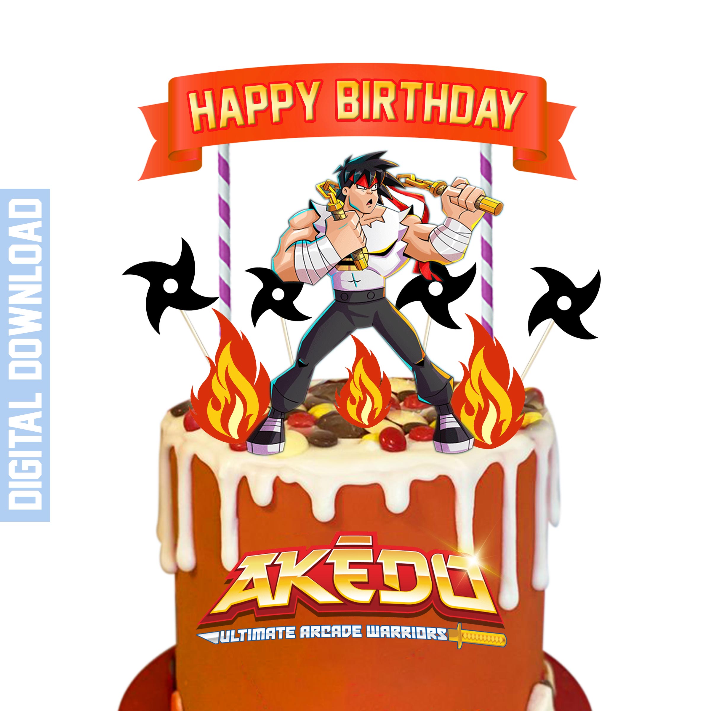 AKEDO CAKE TOPPER - Payhip