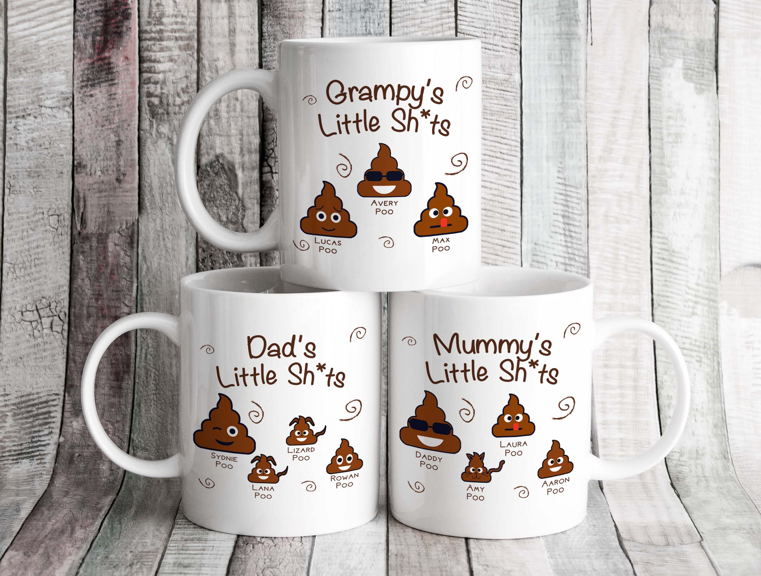 Little Shits Poo Mug - Payhip