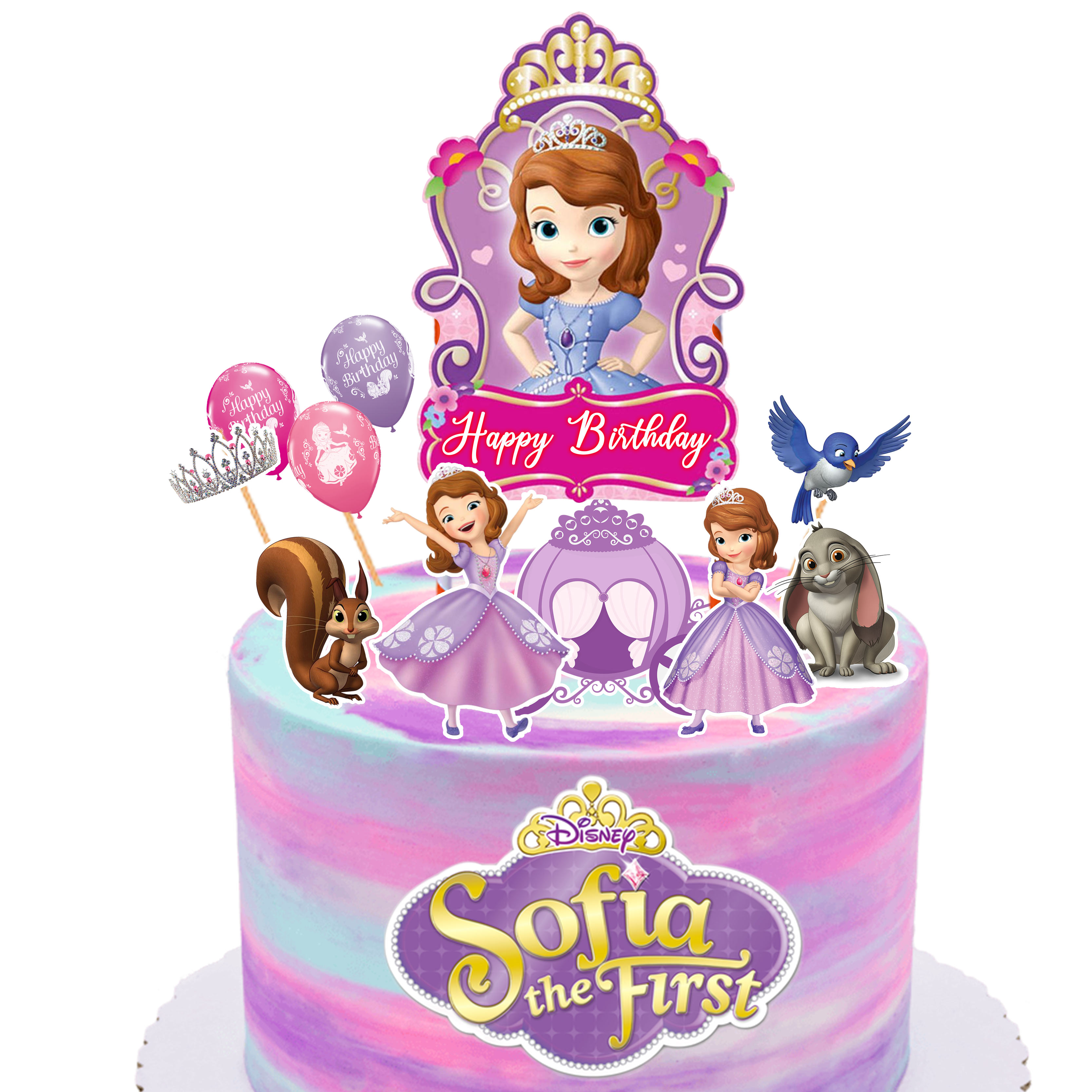 PRINCESS SOFIA CAKE TOPPER - Payhip