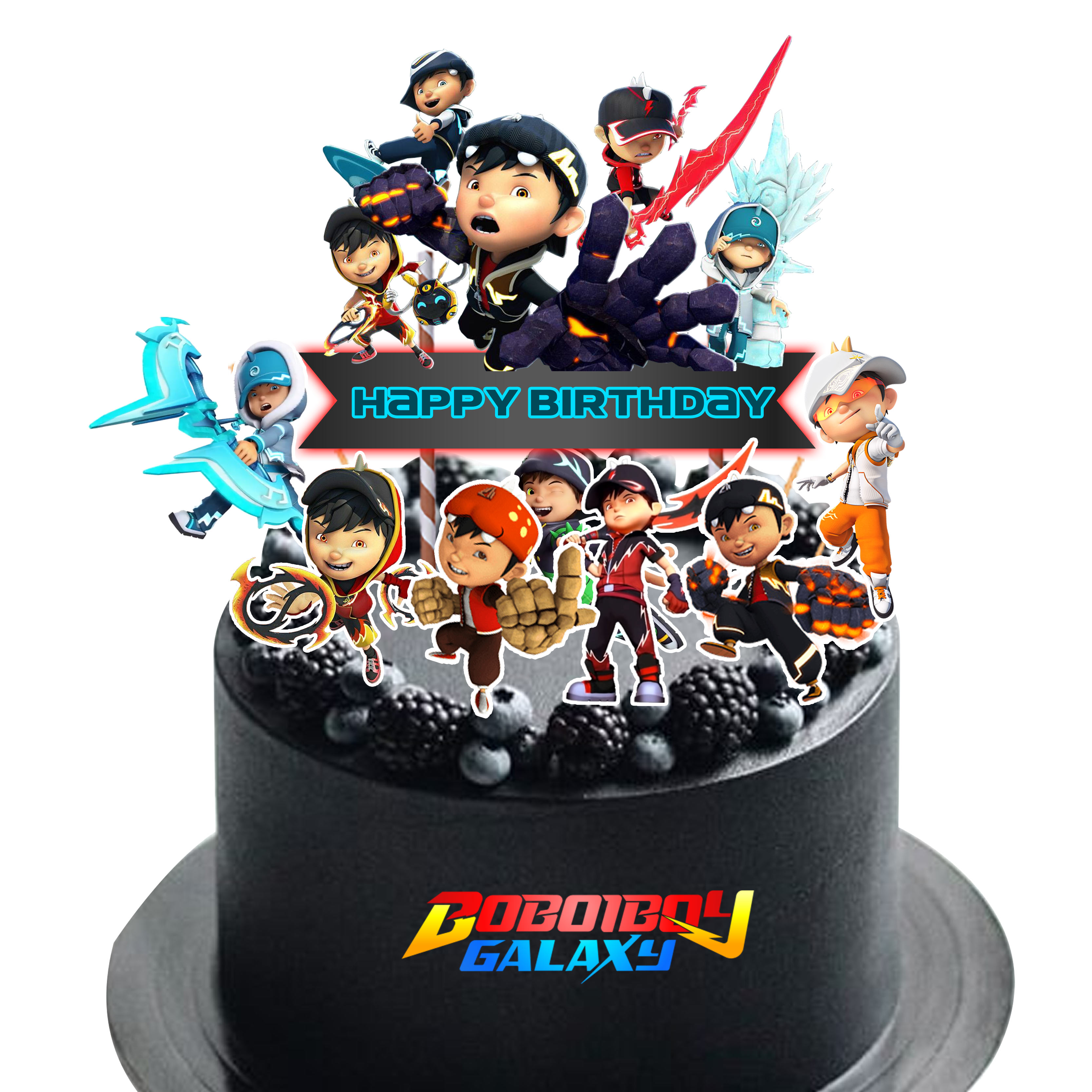 BOBOIBOY CAKE TOPPER - Payhip