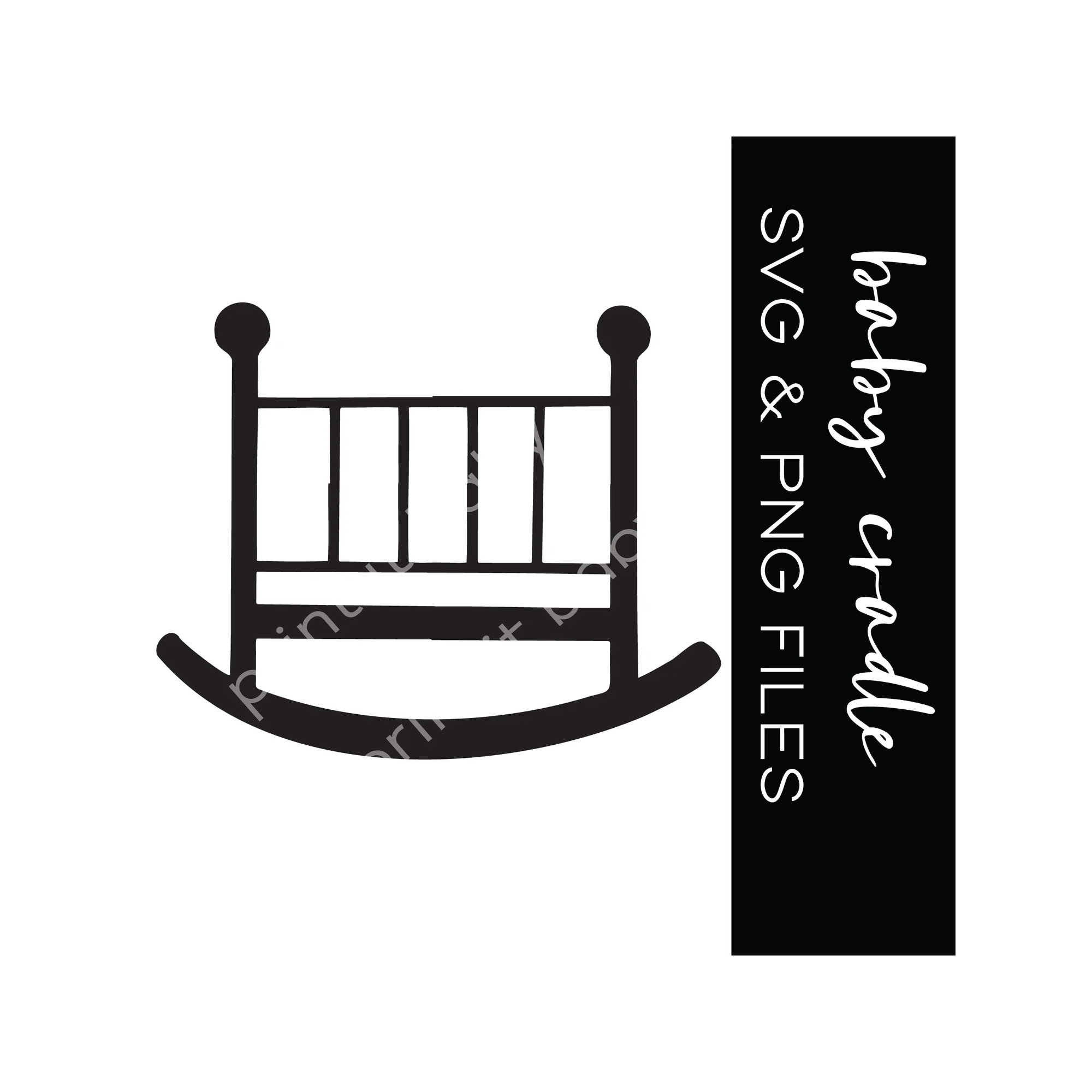 Baby Cradle Clip Art