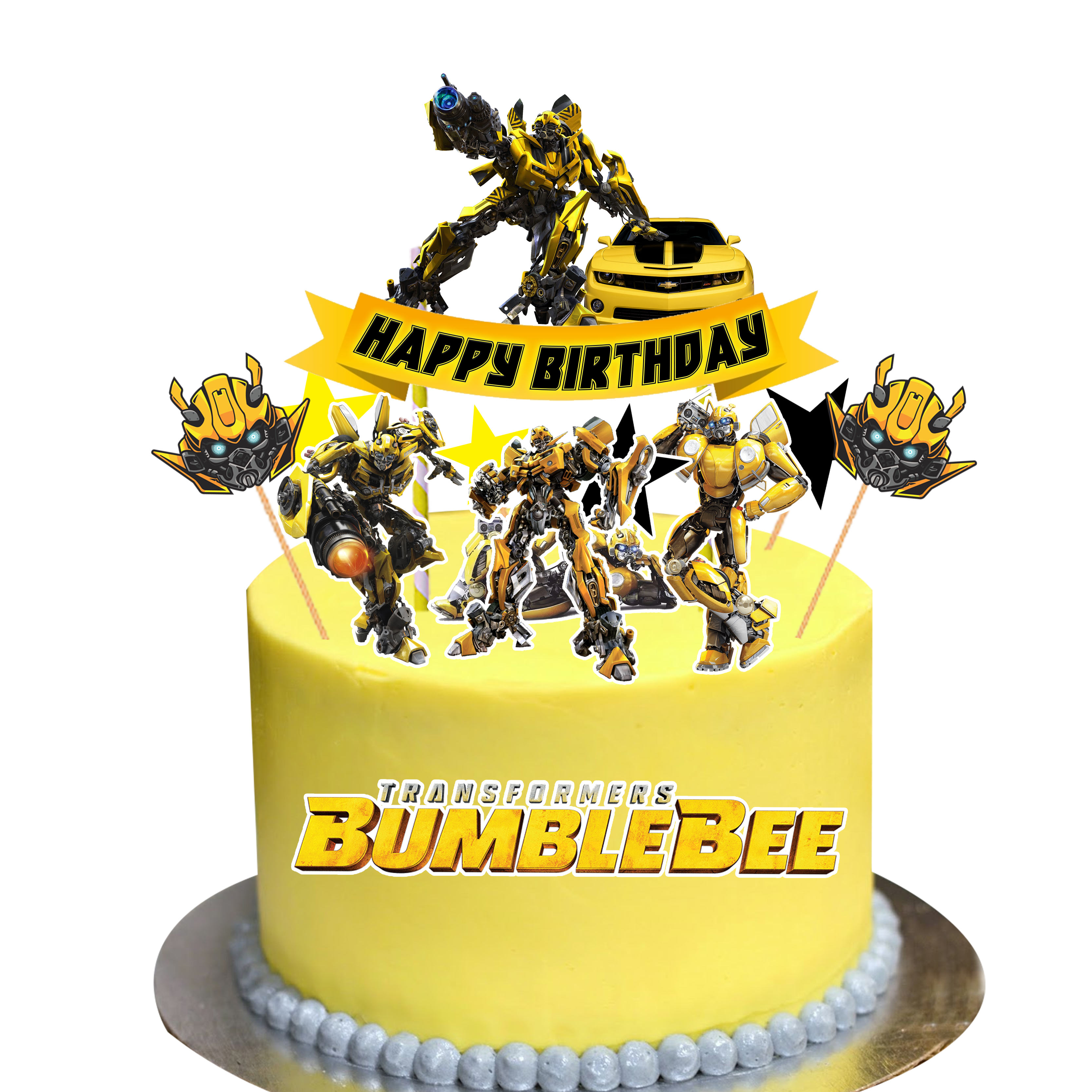 BUMBLEBEE CAKE TOPPER - Payhip
