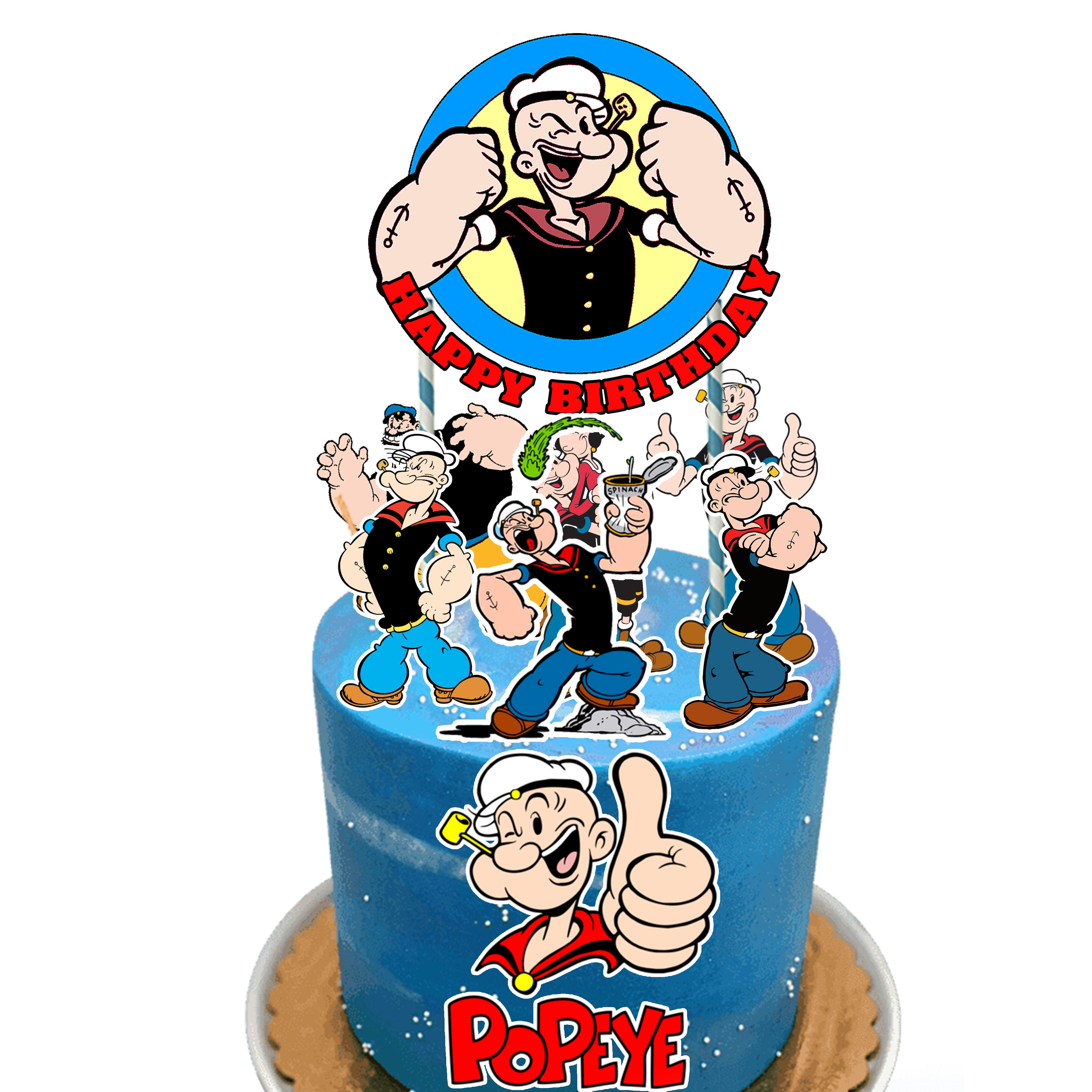 POPEYE CAKE TOPPER - Payhip